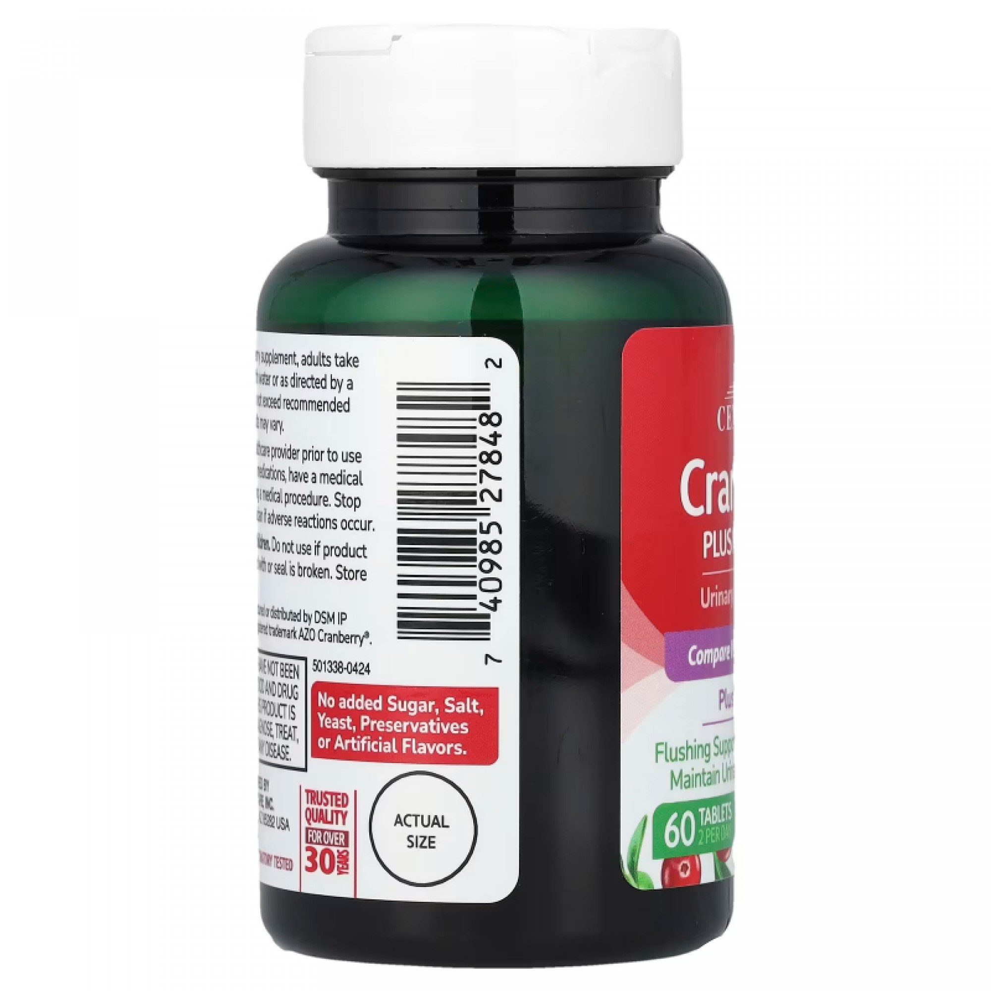 21st Century, Cranberry Plus Probiotic, 60 Tablets