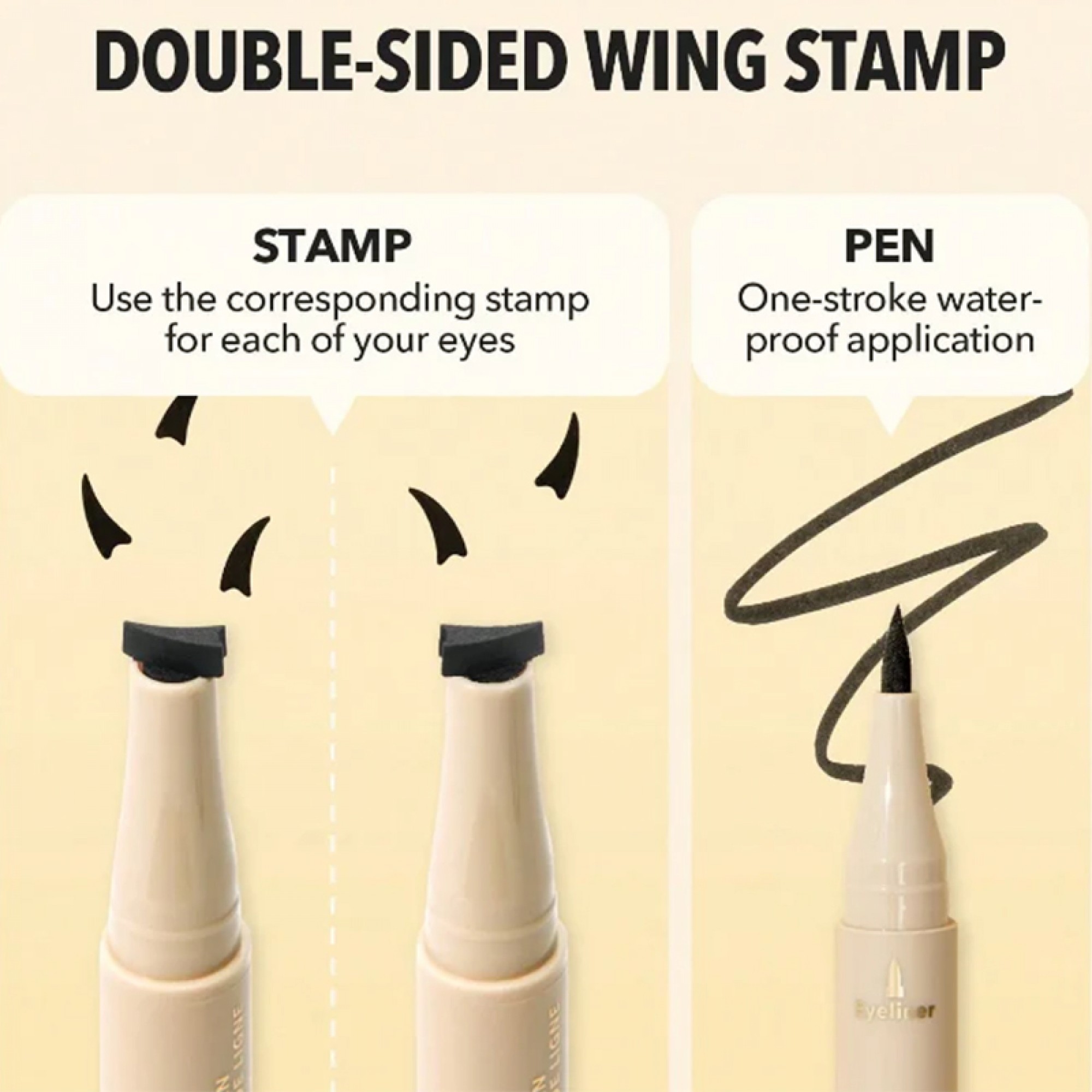 SHEGLAM Eye Stamp & Liner Pen Eyeliner Color: Get Foxy