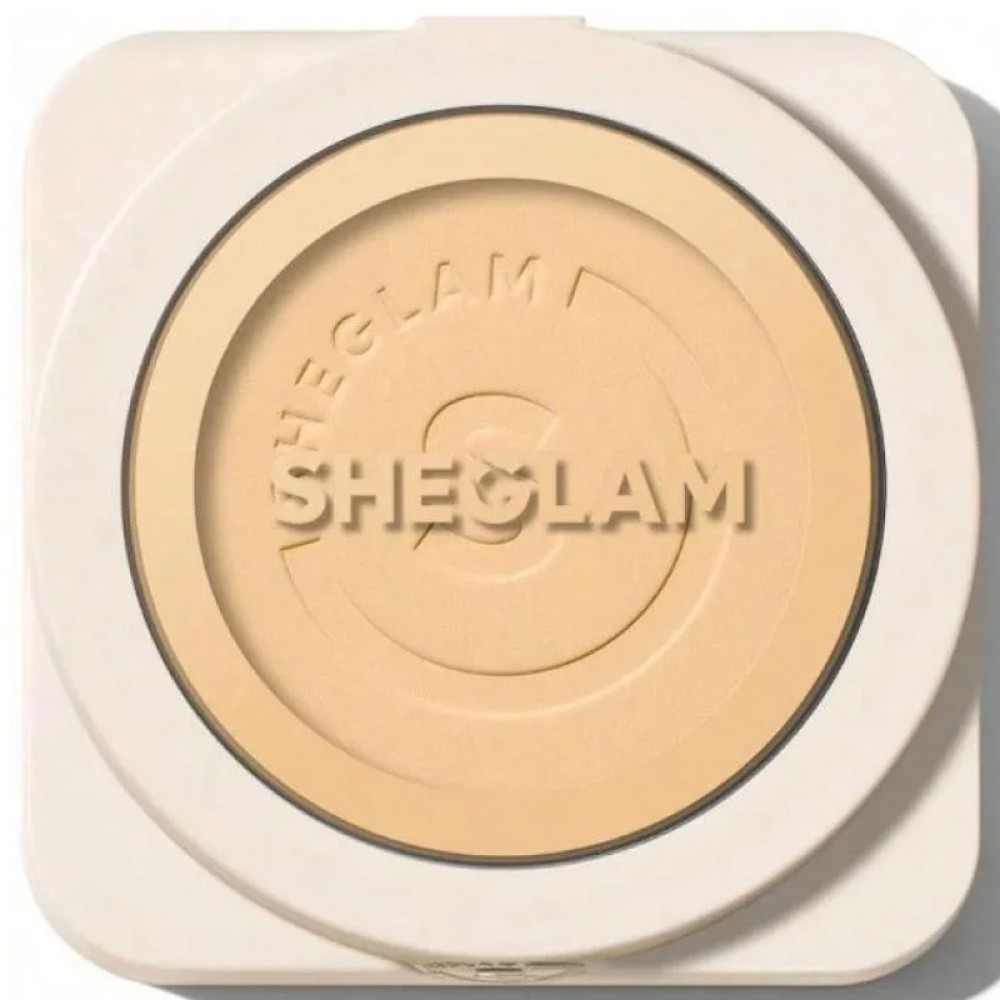 SHEGLAM - SKIN-FOCUS HIGH COVERAGE POWDER FOUNDATION -BUTTERCREAM