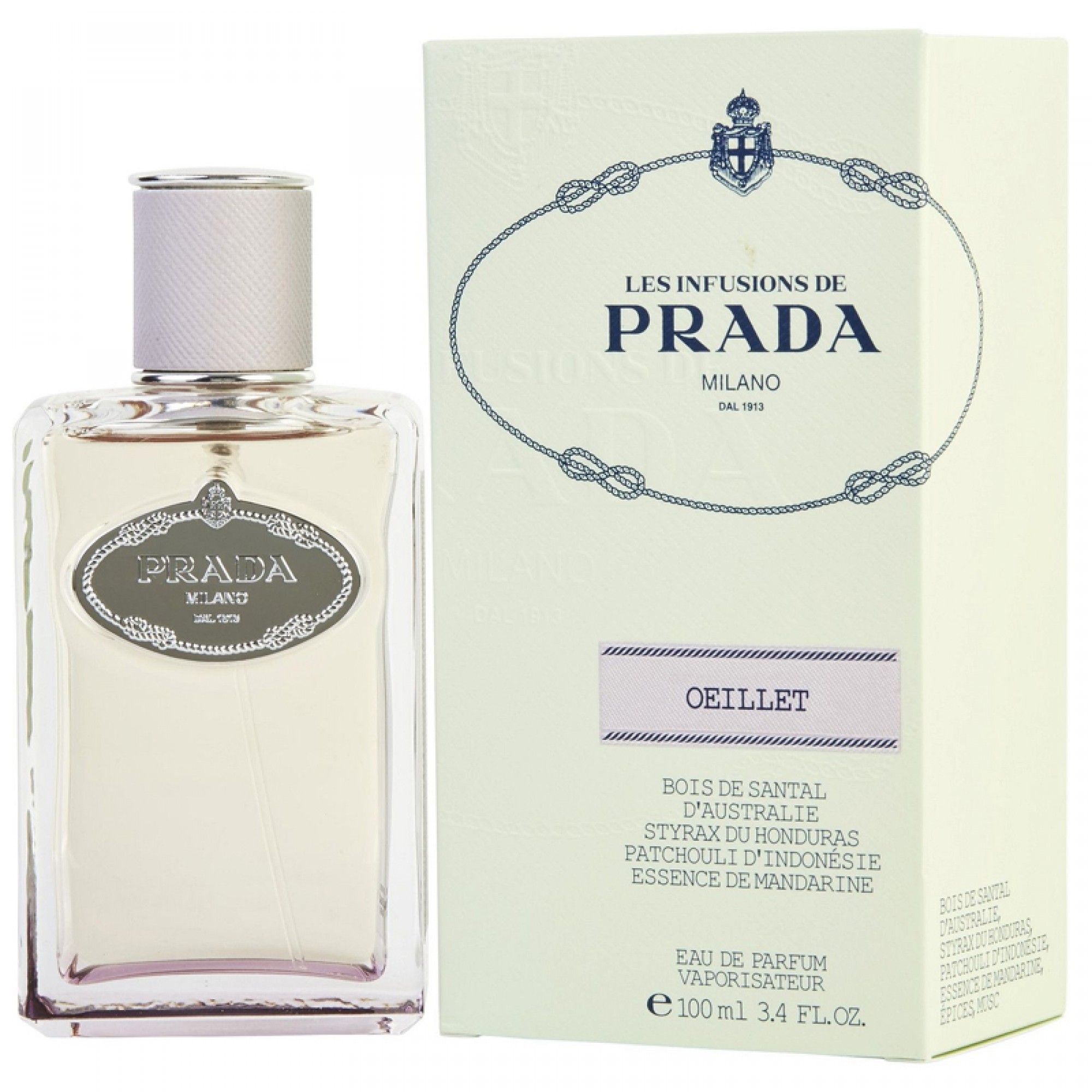 Prada Infusion d'Iris Cèdre Eau de Parfum, 100ml