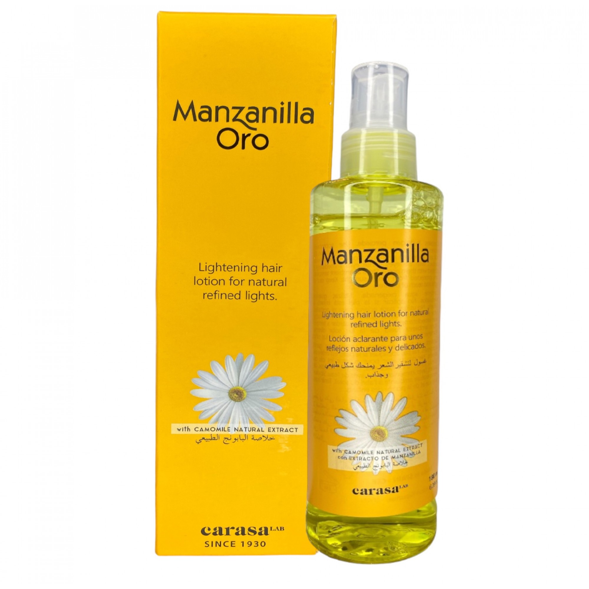 Manzanilla-oro-lightening-hair-lotion 180ml