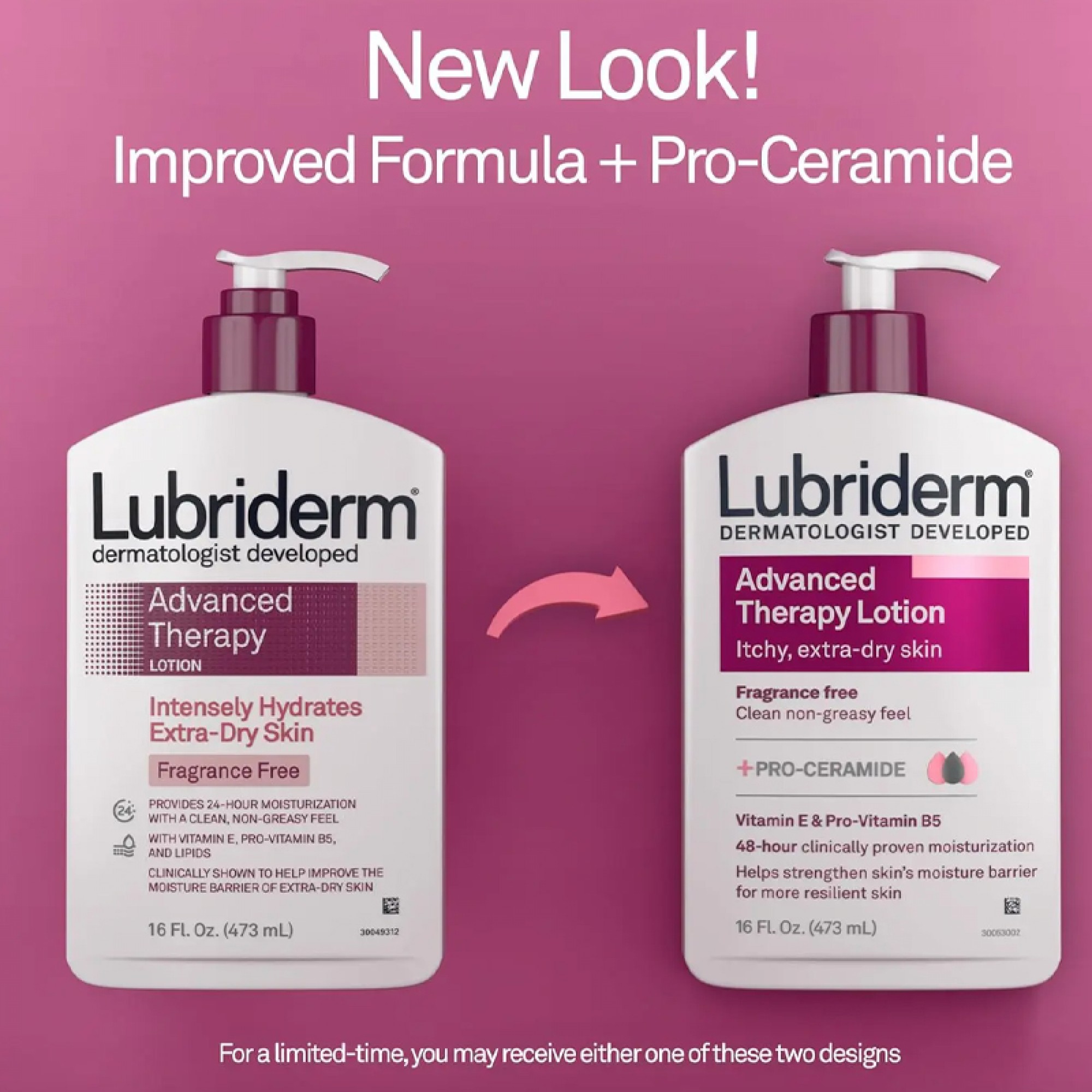 Lubriderm Advanced Therapy Body Lotion, 437 ML