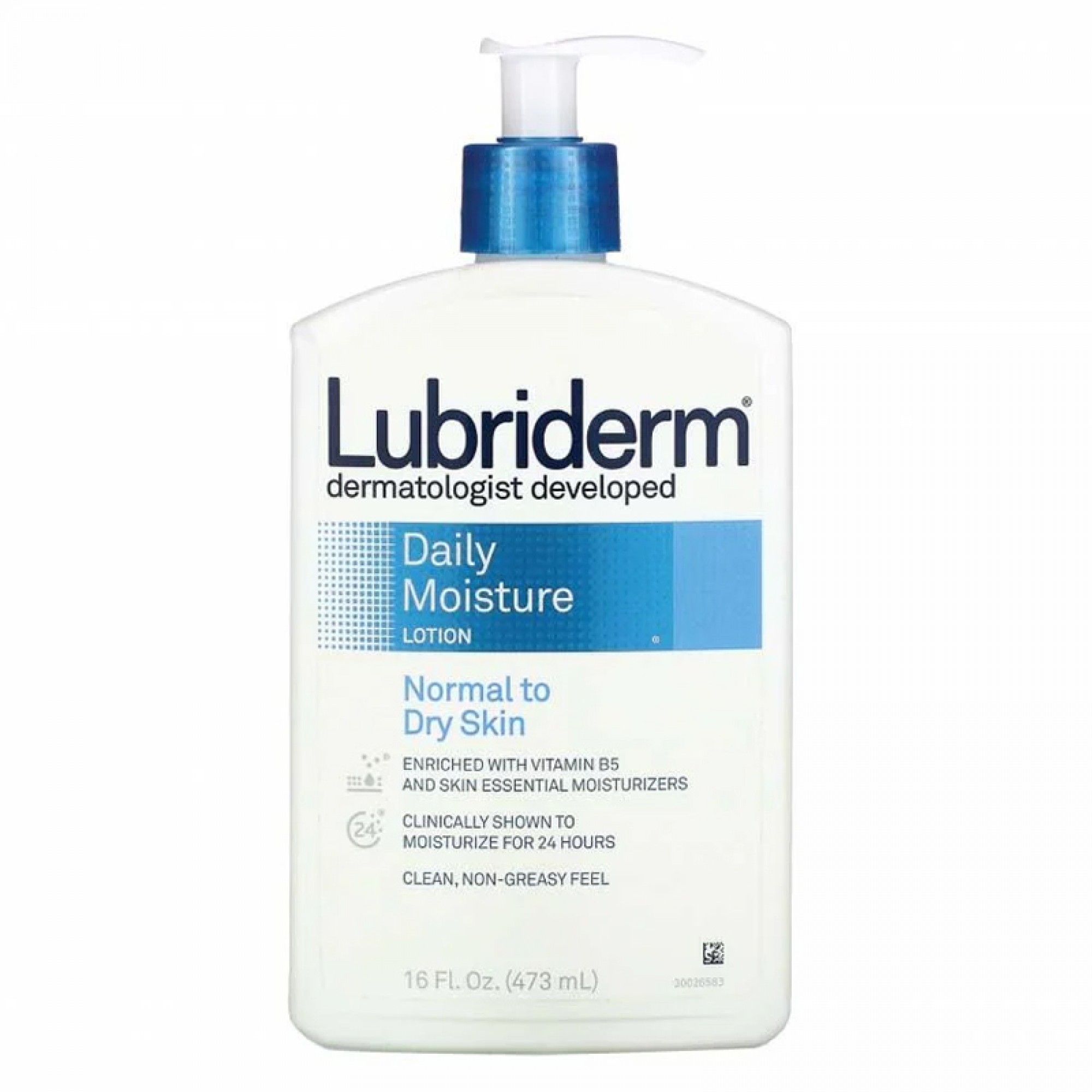 Lubriderm Daily Moisturizing Lotion for Normal to Dry Skin - 473 ml