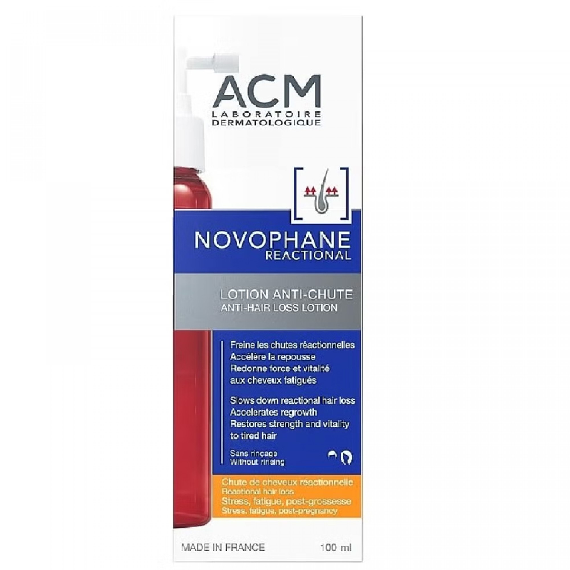Novophane Anti-Hair Loss Lotion by ACM - 100 ml