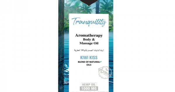 Hemp Doctor Tranquility Massage Oil Kiwi Kiss 120 Ml