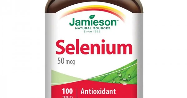 Jamieson Selenium 50 mcg - 100 tablets