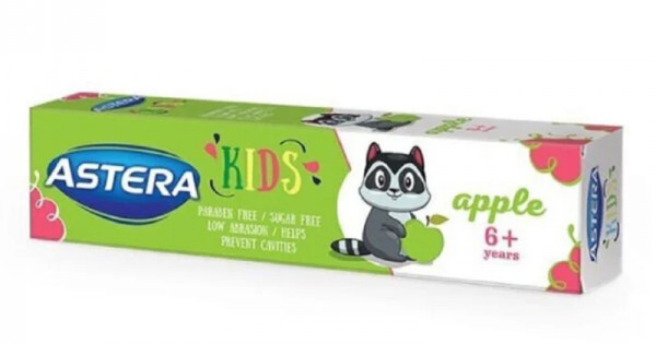 Astra Kids Toothpaste (6 Years) Apple Flavor - 50ml