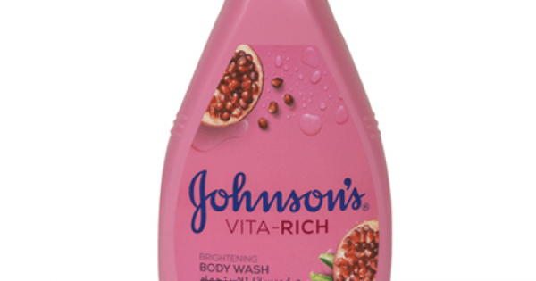 JOHNSON’S Body Wash - Vita-Rich, Brightening Pomegranate Flower,250ml