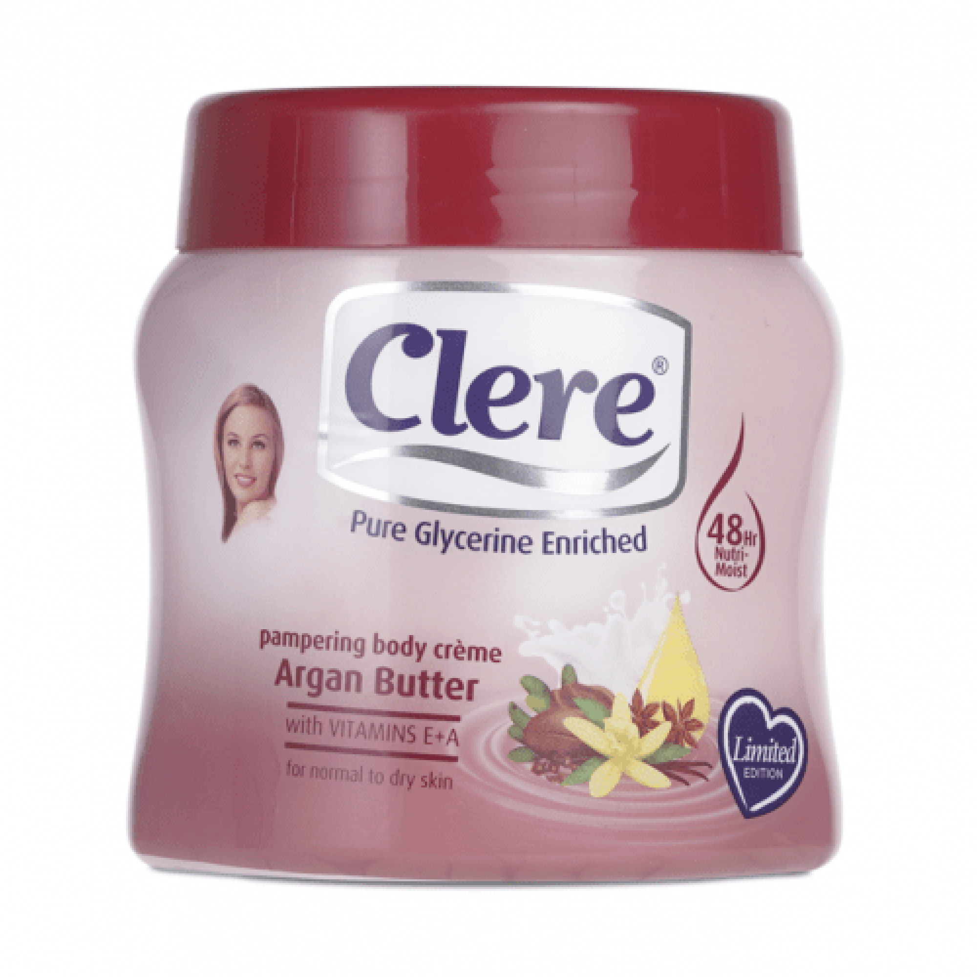 كريم الجسم بزبدة الارقان من كلير - 500مل