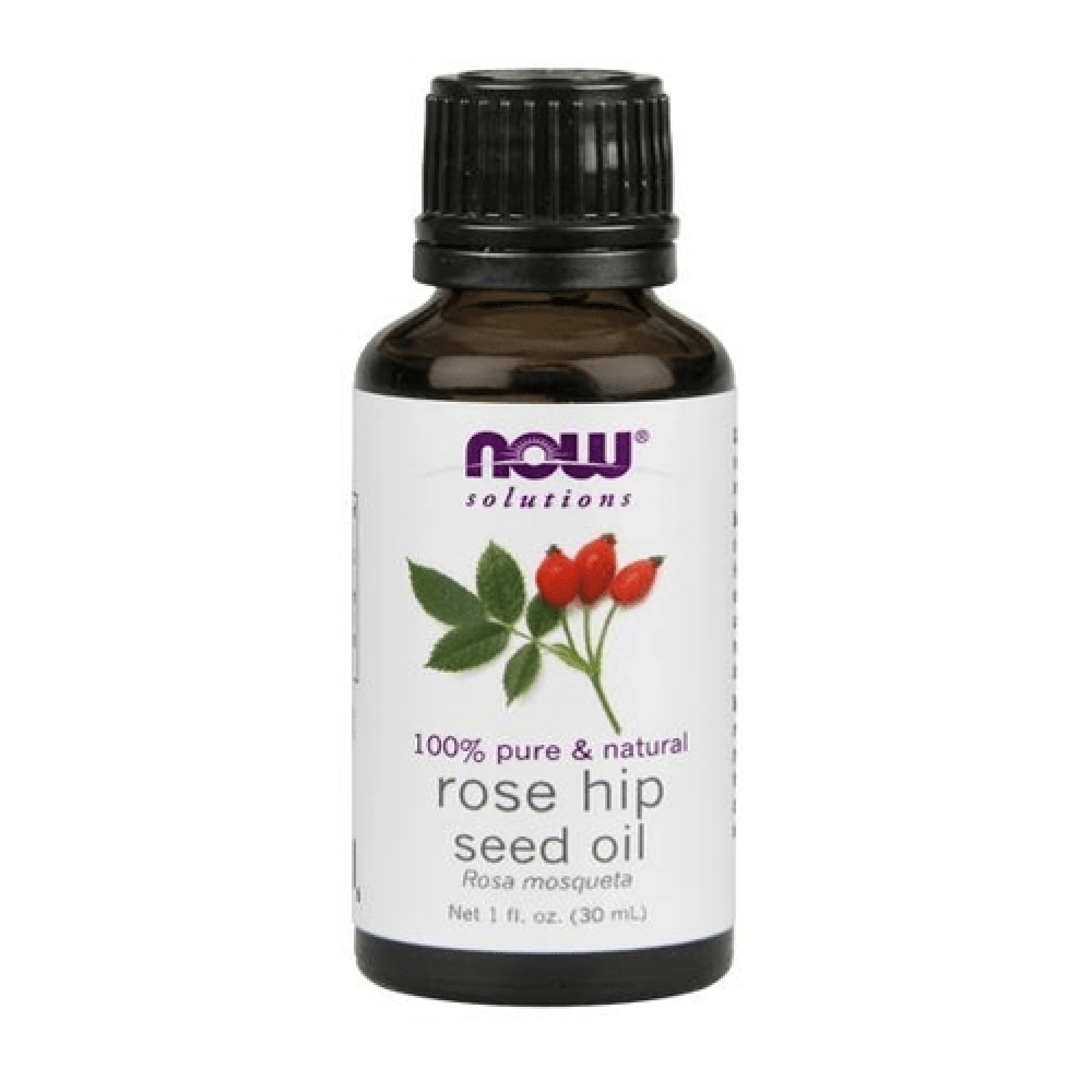 Now Solutions Rose Hip Seed Oil - 30ml - عناية الجسم - عناية الوجه