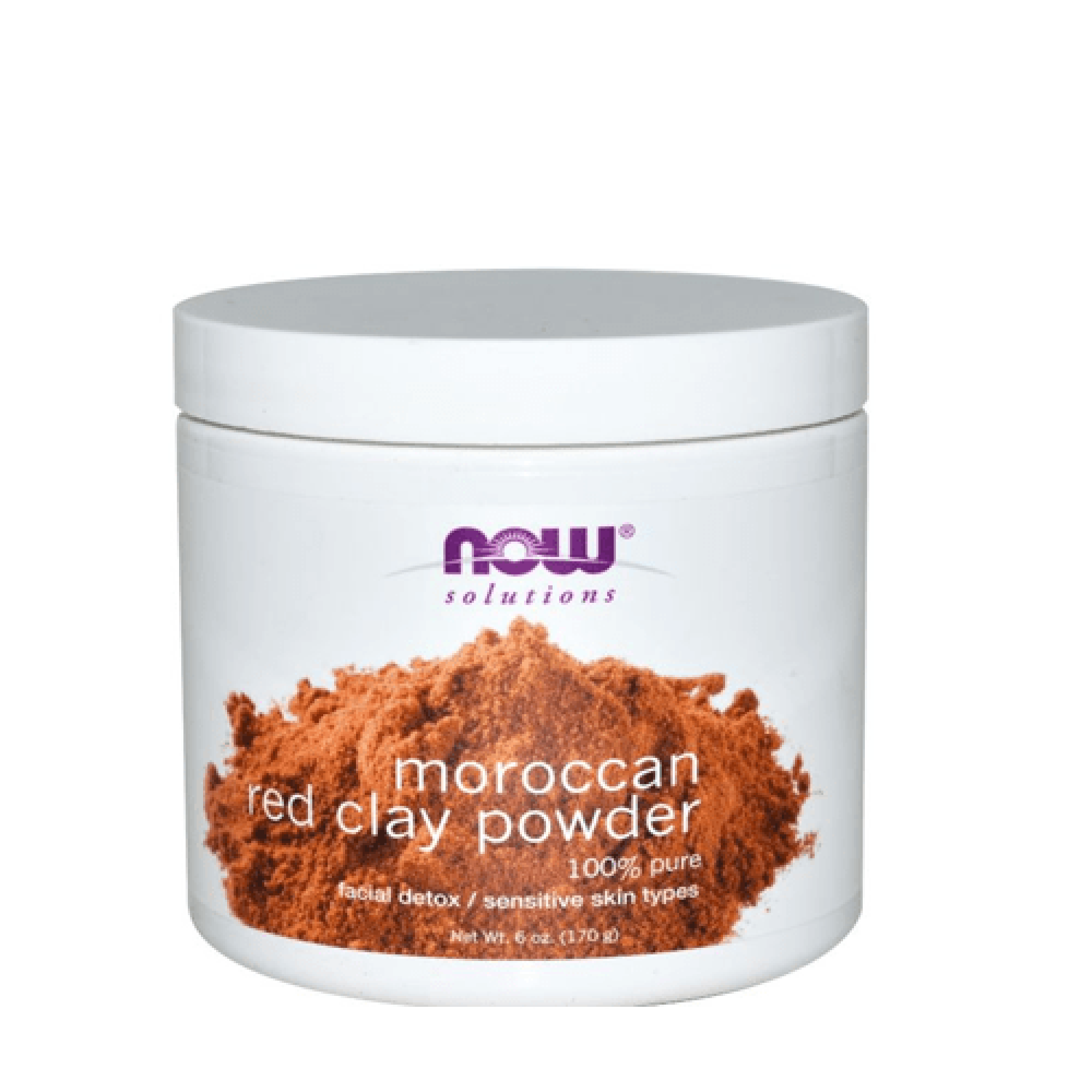 Now Solutions Moroccan Red Clay Powder - 170g