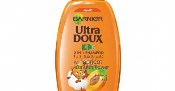 Garnier Ultra Doux 2 in 1 With Apricot and Cotton Flower Kids Shampoo ...