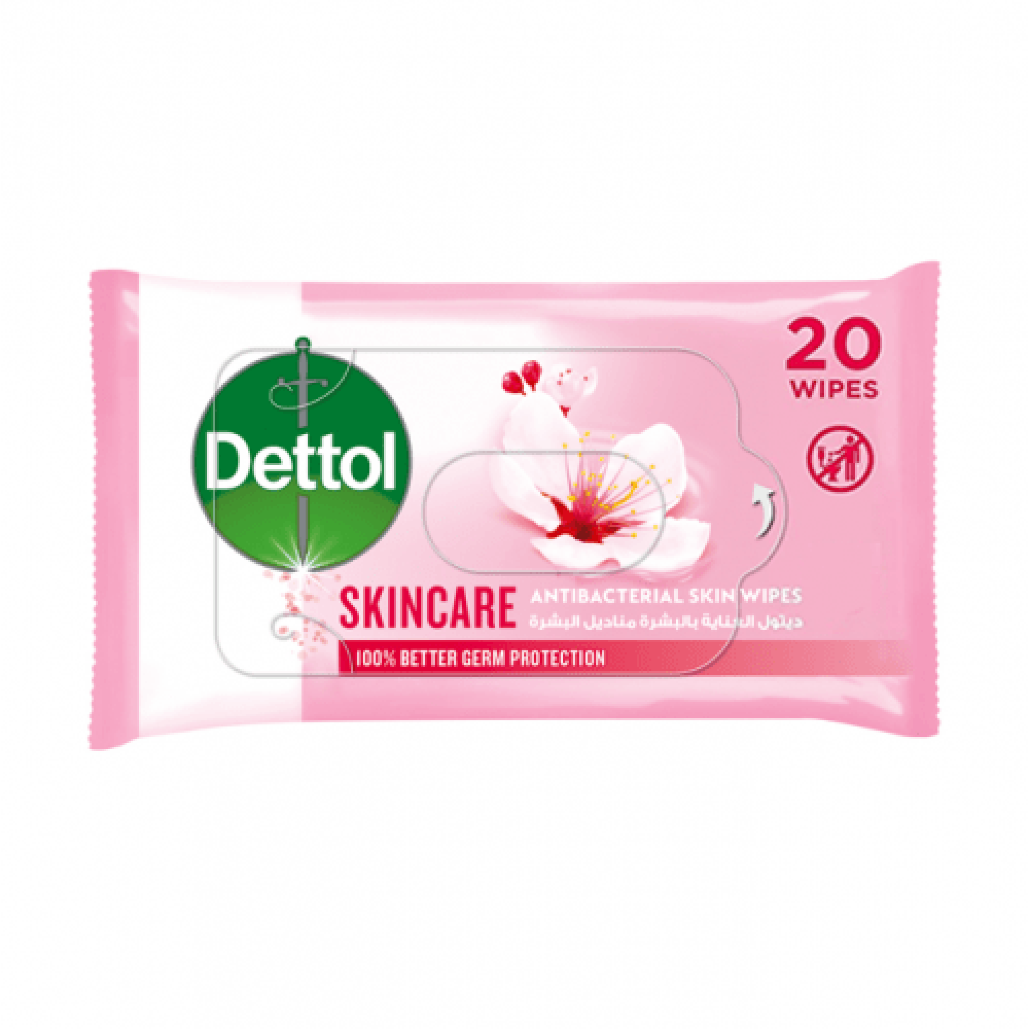 Dettol Skin Care Wipes - 20 Wipes