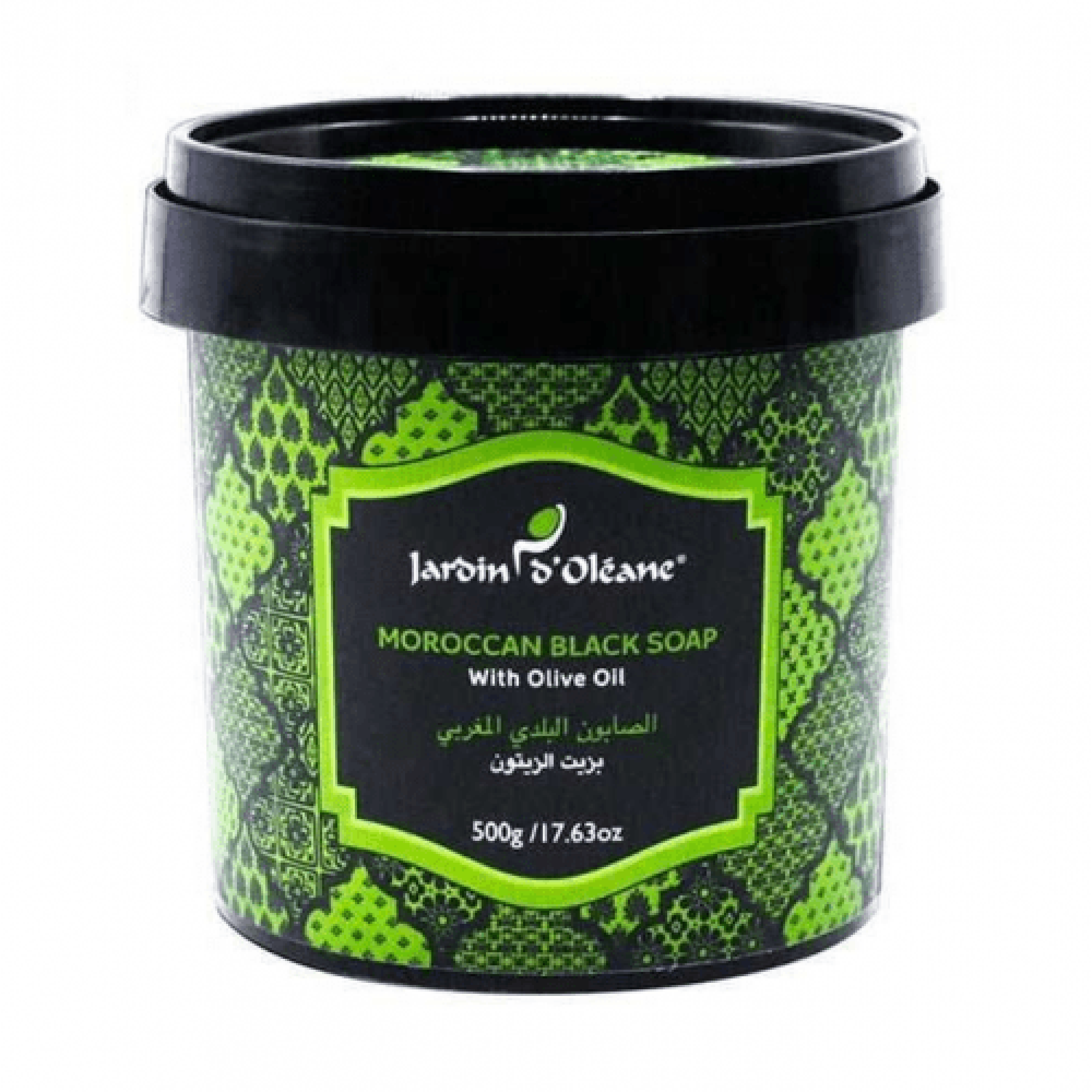 Jardin D Oleane Moroccan Black Soap With Olive Oil - 500g