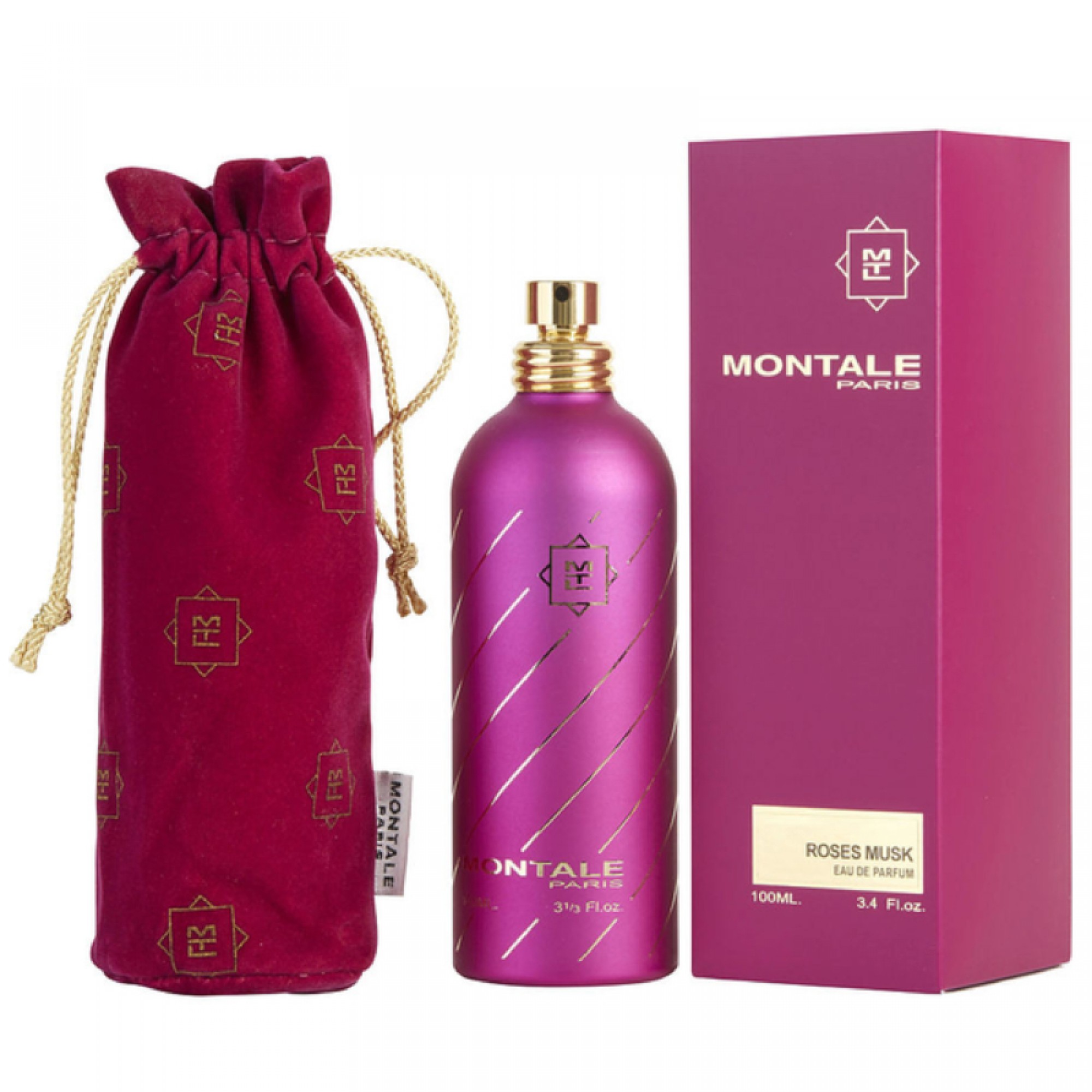 Montale Roses Musk For Women - 100ml - Eau de Parfum