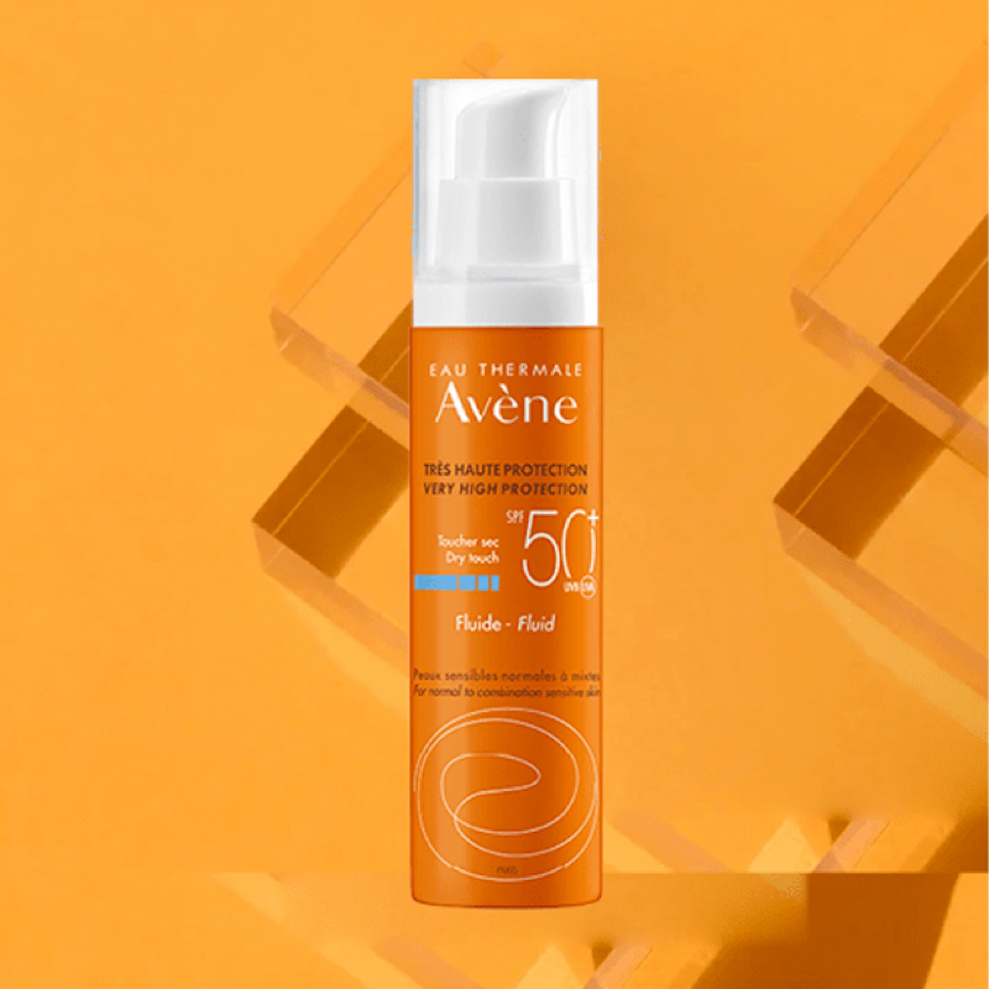 Avene Sunscreen Tres Haute Protection Fluid SPF 50 - 50ml