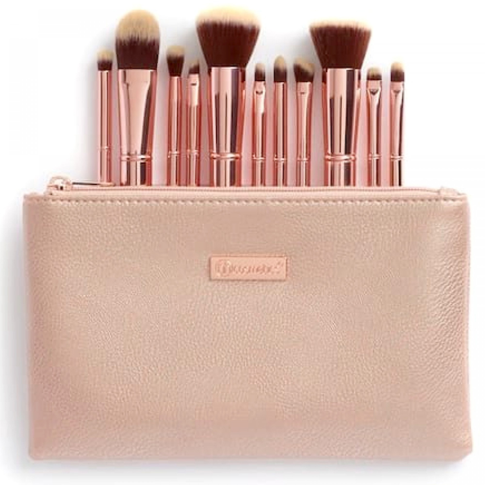 BH Cosmetics Metal Rose Brush Set - 11 Piece