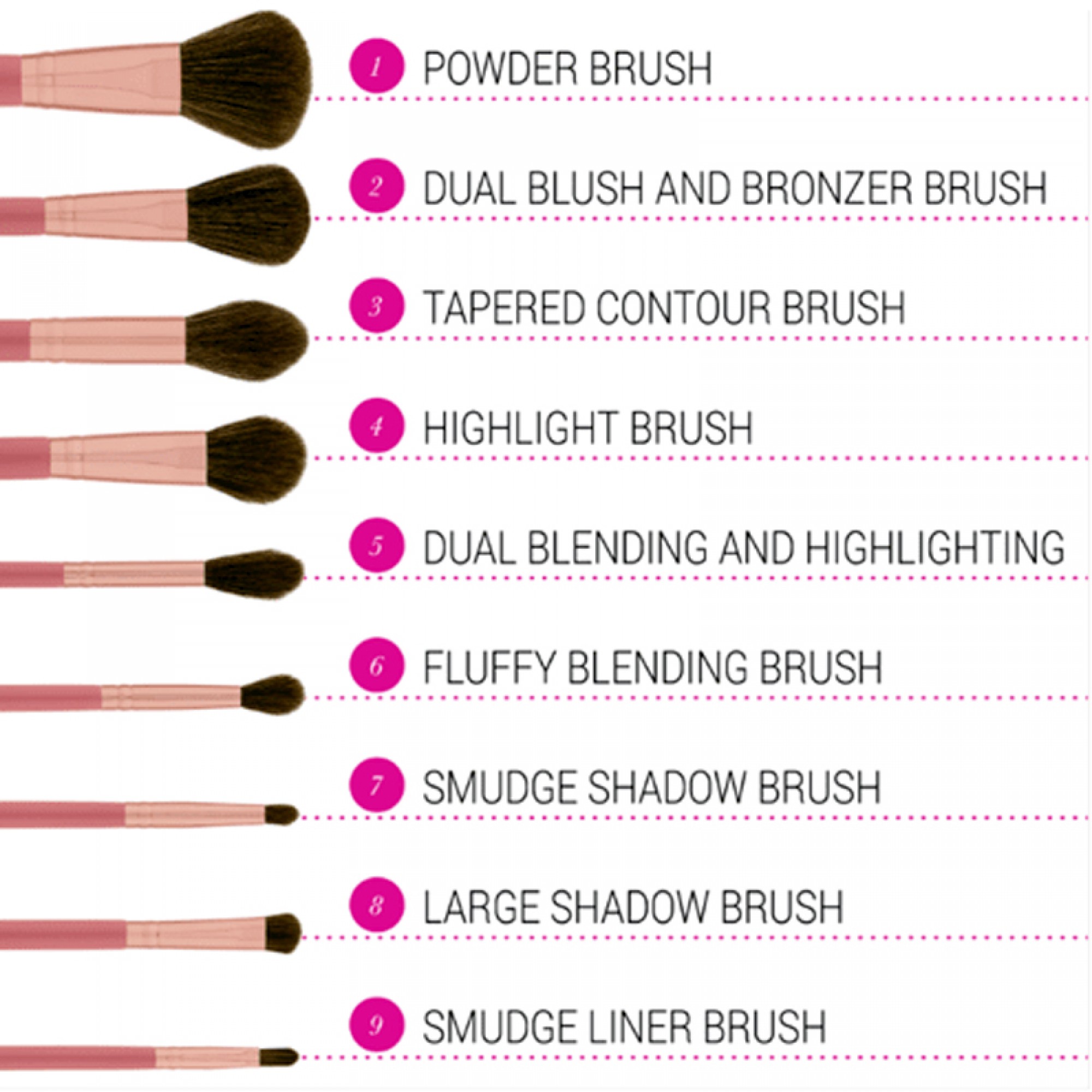 BH Cosmetics It Is My Raye Raye Brush Set - 9 Piece