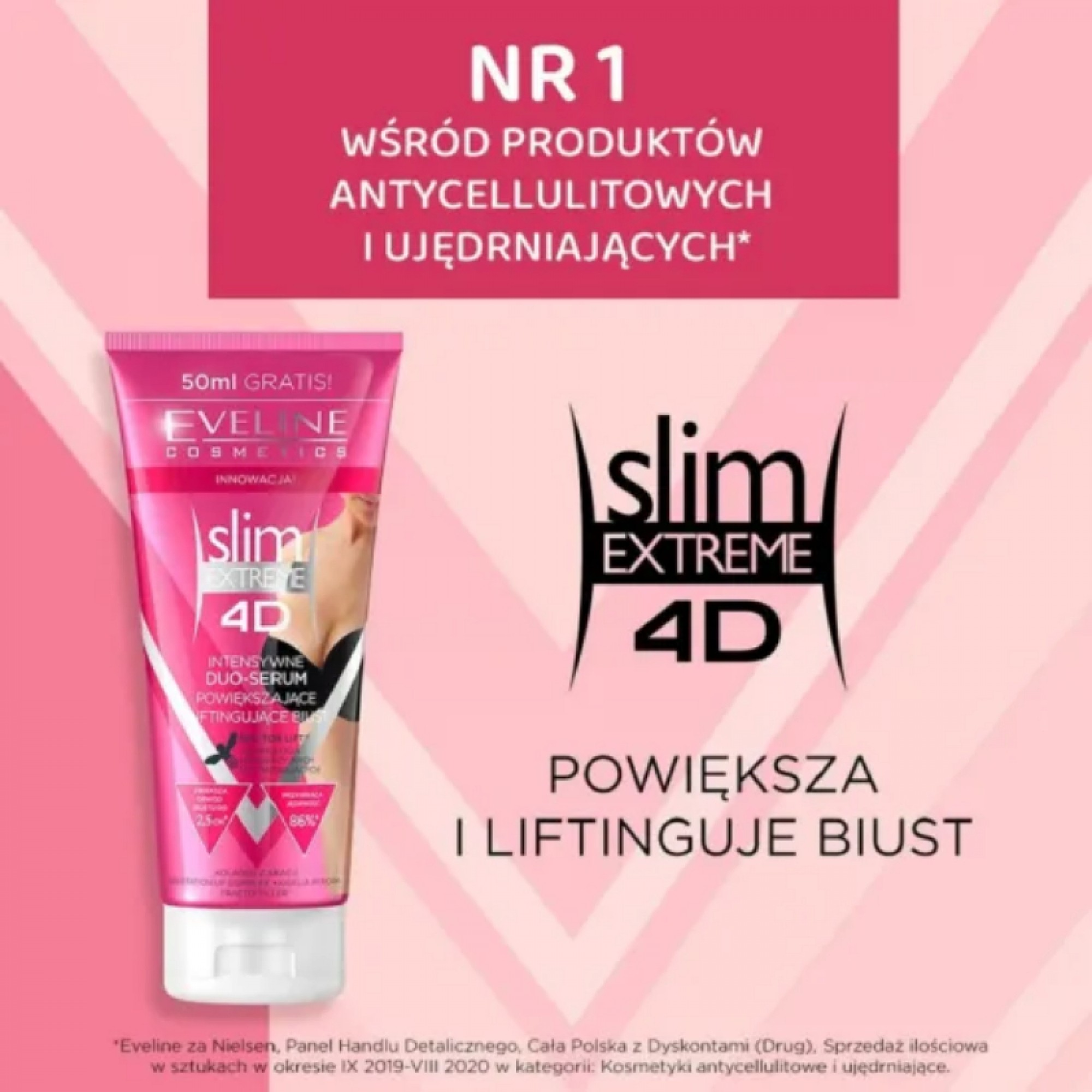 Eveline Slim Extreme 4D Intense Bust Volumizing & Lifting Duo-Serum - 200ml