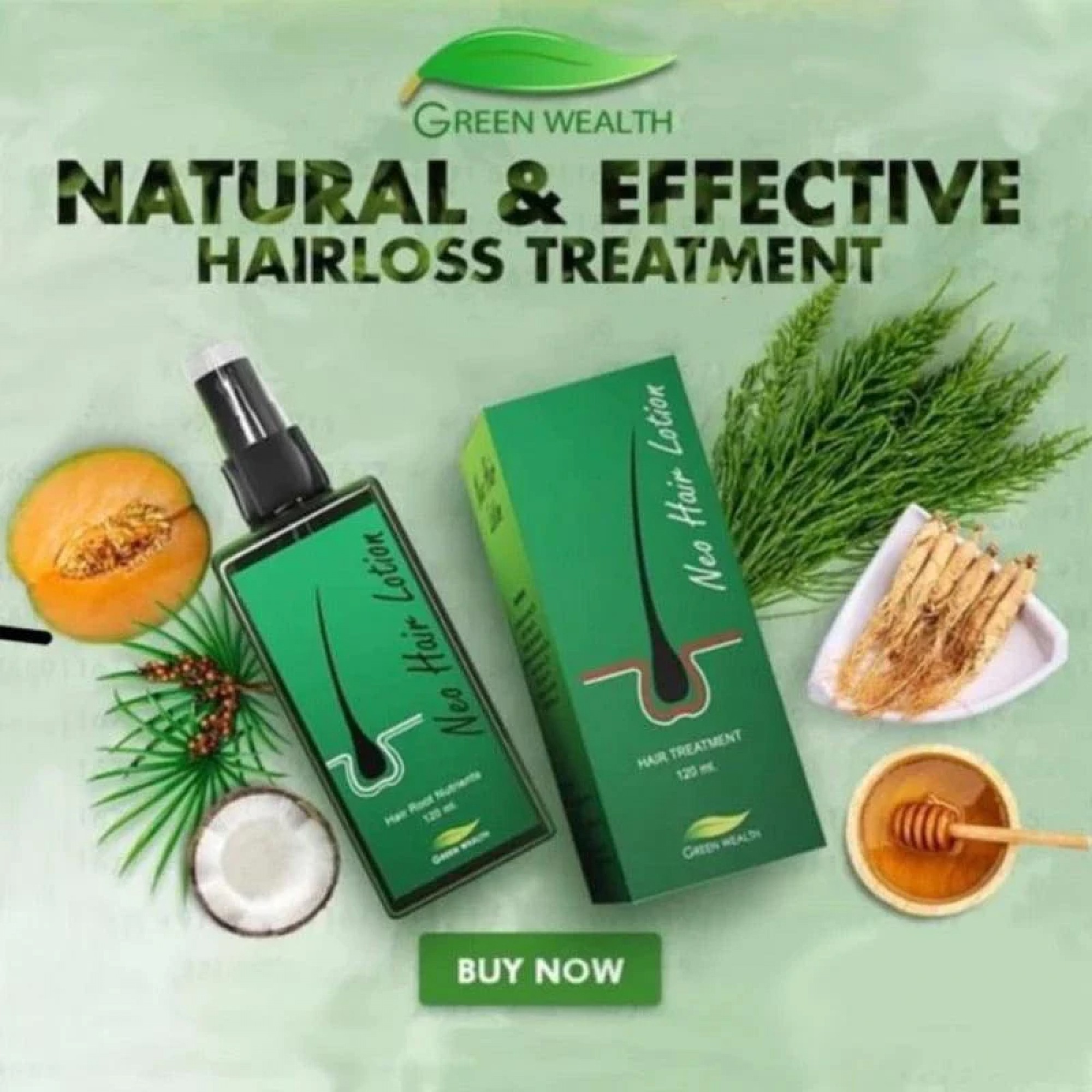 Green Wealth Neo Hair Lotion Hair Treatment - 120ml