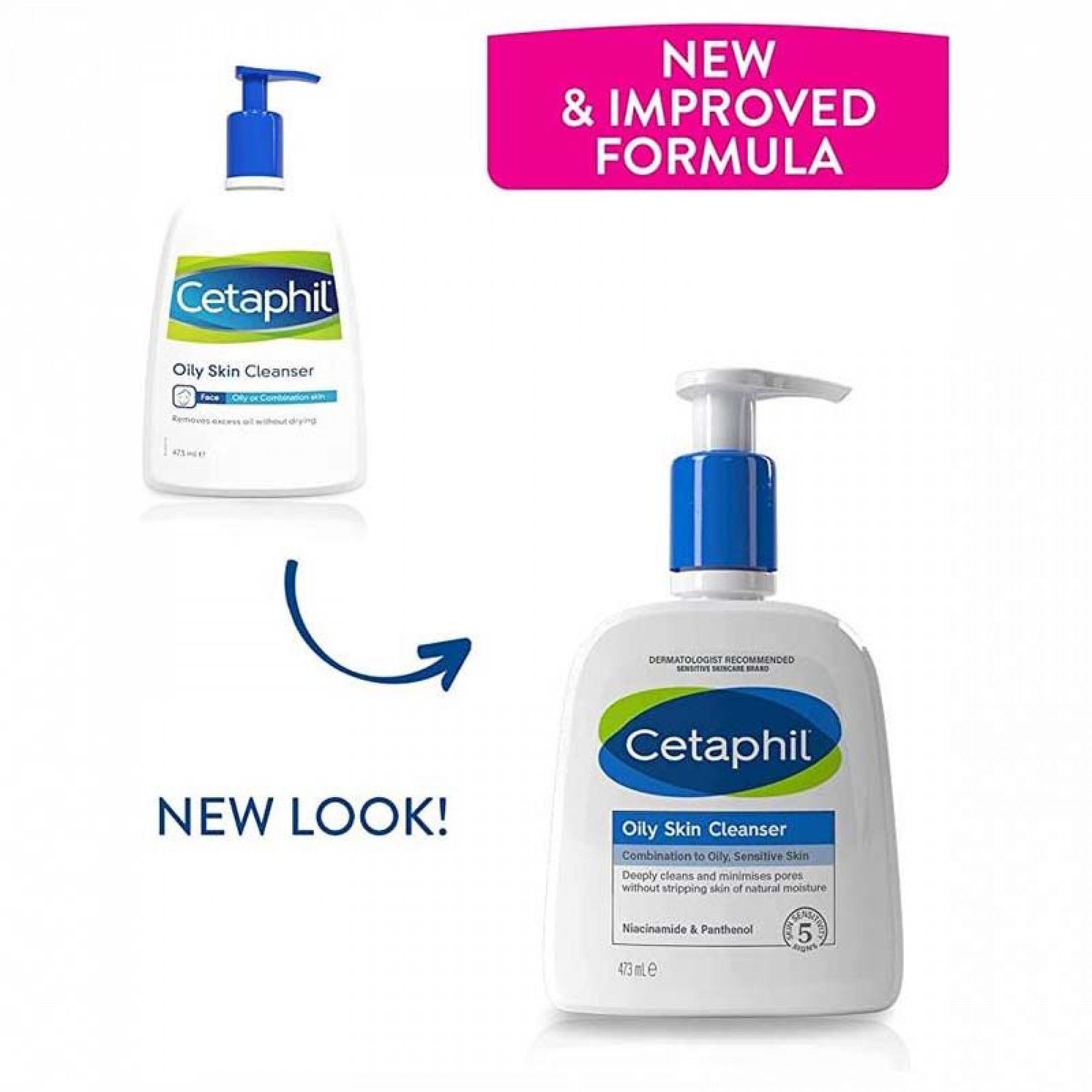 Cetaphil cleansing lotion for oily skin 436 mil