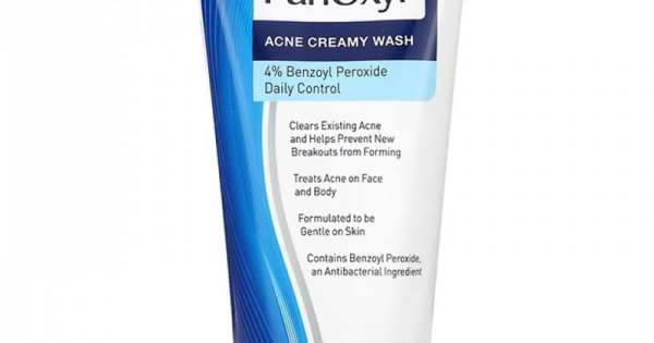 PanOxyl - Acne Creamy Wash 4 Percent Benzoyl Peroxide Daily Control, 6 ...