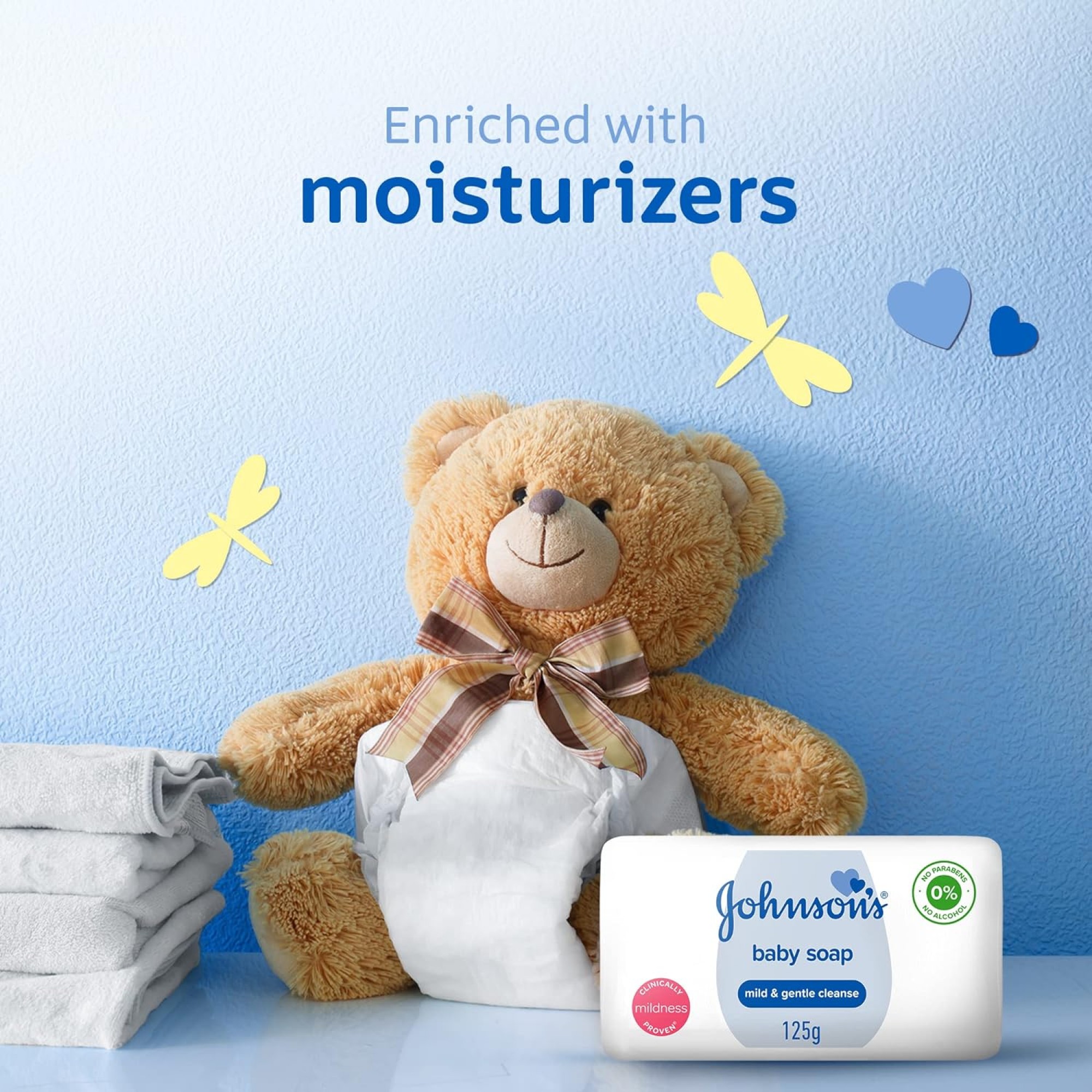 JOHNSON'S - BABY MILD & GENTLE CLEANSE SOAP