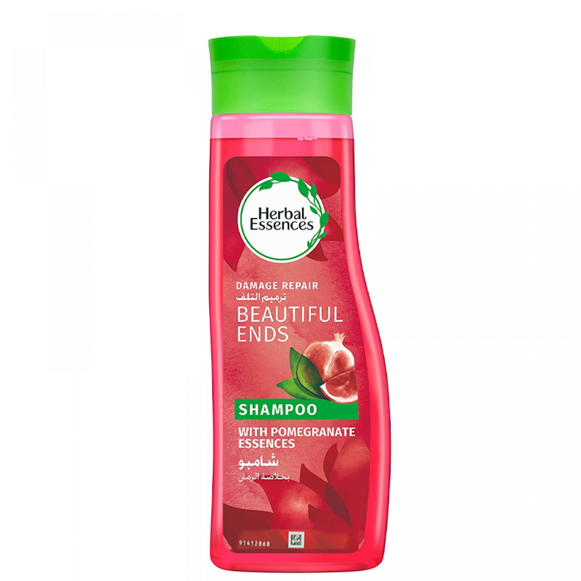 HERBAL ESSENCES - DAMAGE REPAIR SHAMPOO WITH POMEGRANATE, 400ML
