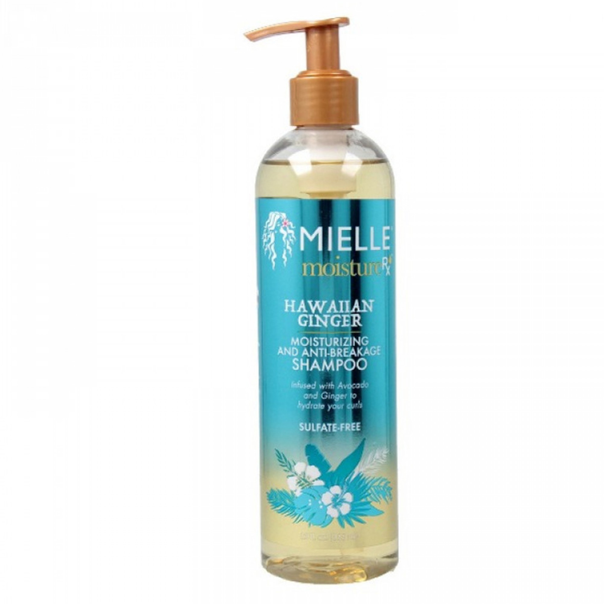 MIELLE ORGANICS HAWAIIAN GINGER MOISTURIZING AND ANTI-BREAKAGE SHAMPOO ...