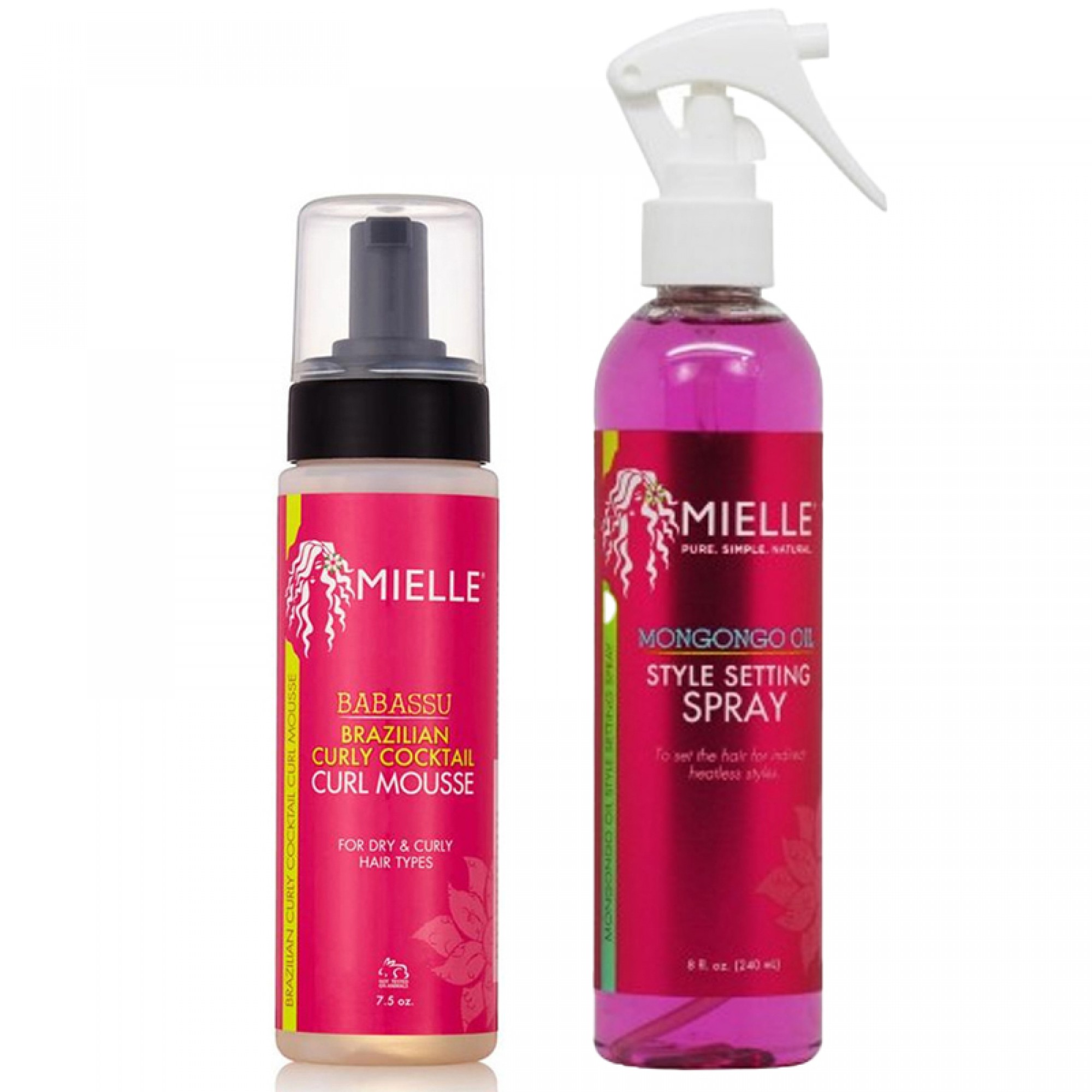 Millie curly hair styling set