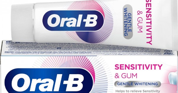 Oral-B Sensitivity & Gum Gentle Whitening Original Toothpaste, 75 ml