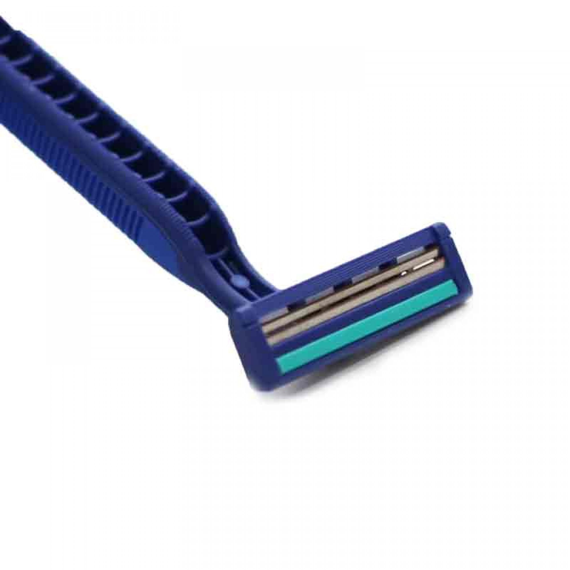 Box of 24 Blue Razor Blades Disposable Stainless Steel High End Twin ...