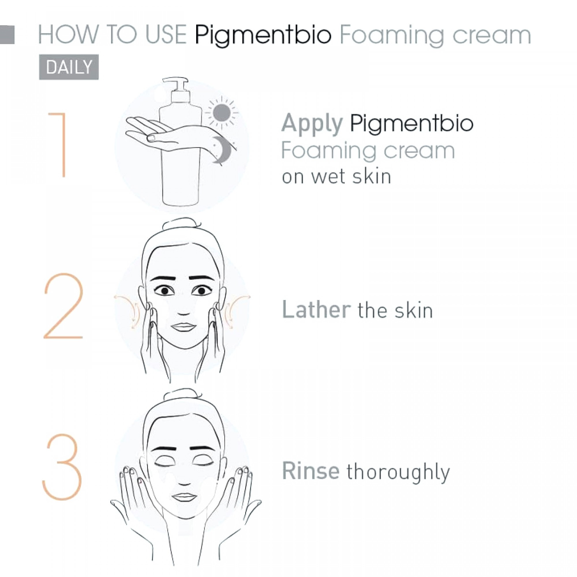 Bioderma Pigmentbio Foaming Cream, 500 ML