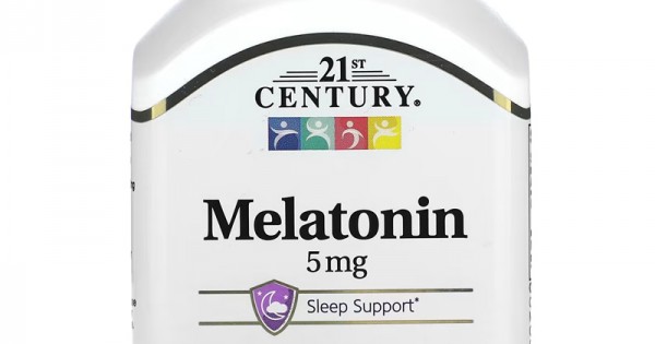 21st Century, Melatonin, 5 mg, 120 Tablets