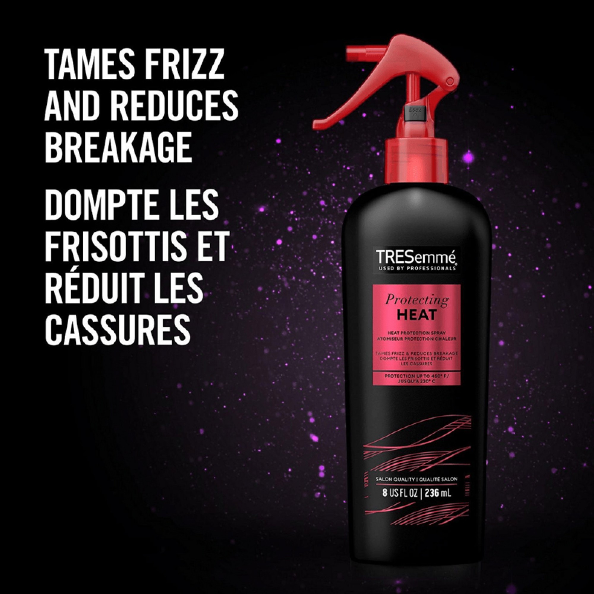 Tresemme Thermal Creations Heat Protection Up To 450F Leave - In Spray ...