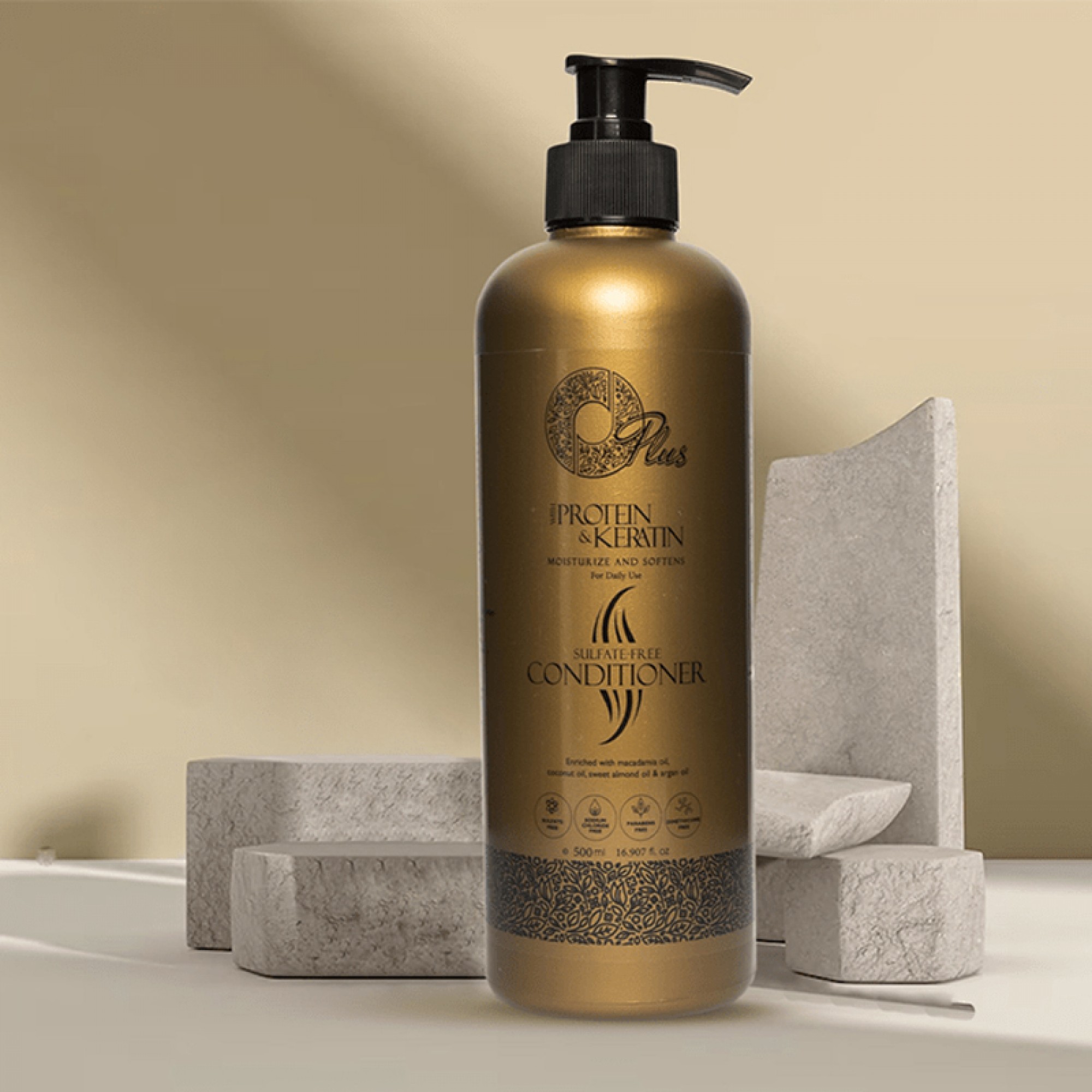 O Plus Protein & Keratin Hair Conditioner - 500ml