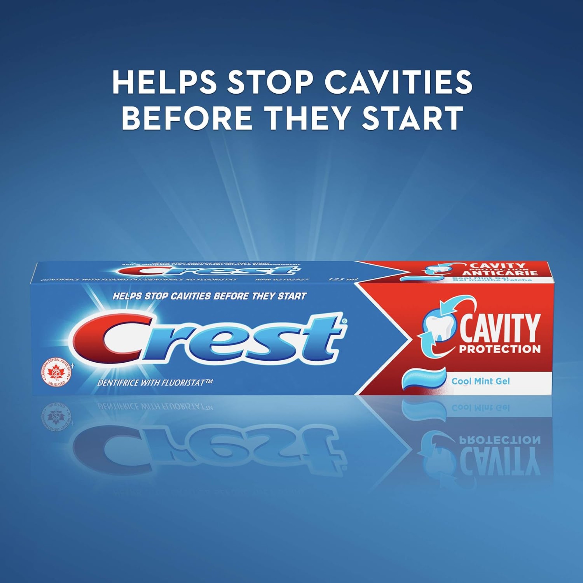 Crest Cavity Protection Fresh Mint Toothpaste - 125ml