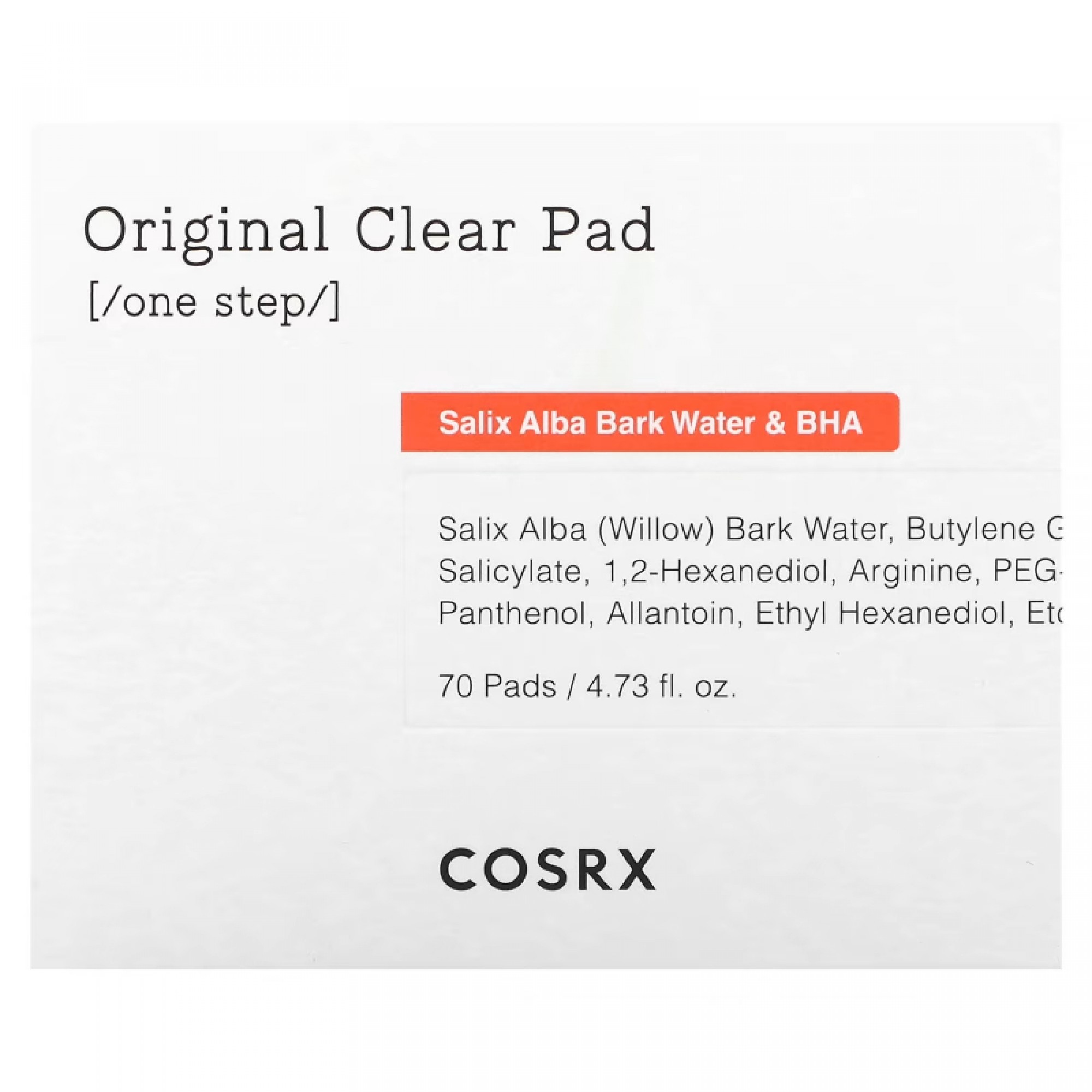 Cosrx Original Clear Pad - 70 Pads