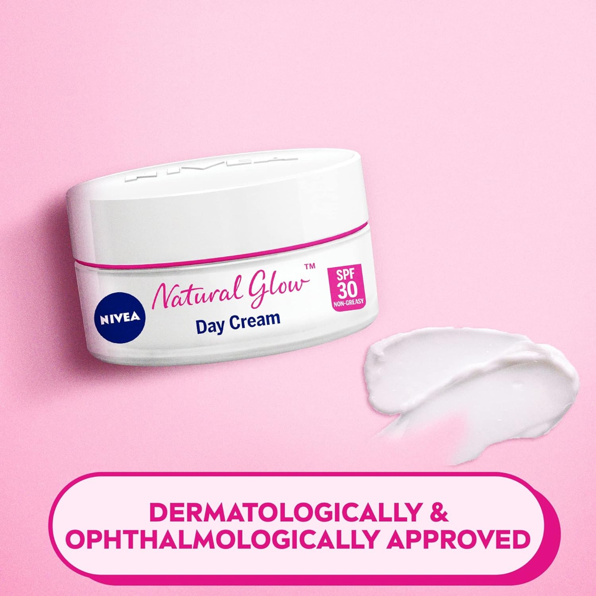 NIVEA Face Cream Day Moisturizer, Natural Glow, Even Skin Tone, SPF30 ...