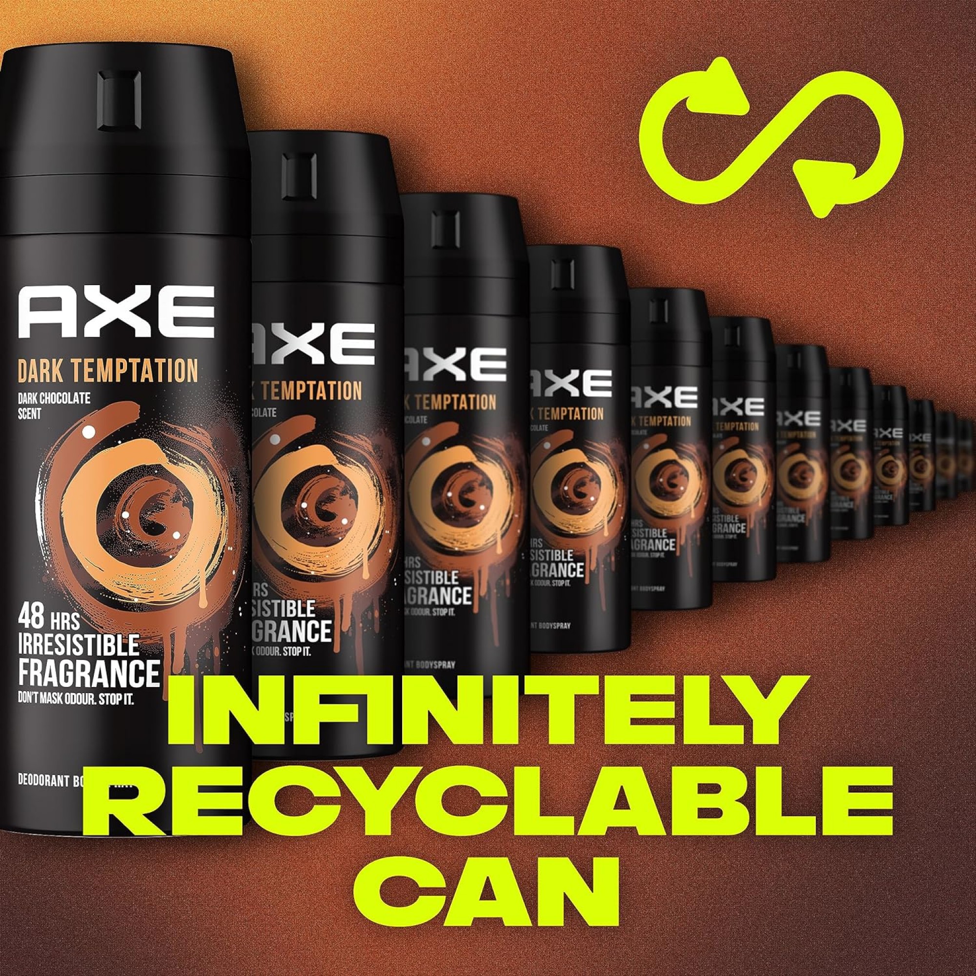 AXE Men Deodorant Body Spray, for long lasting odour protection, Dark ...