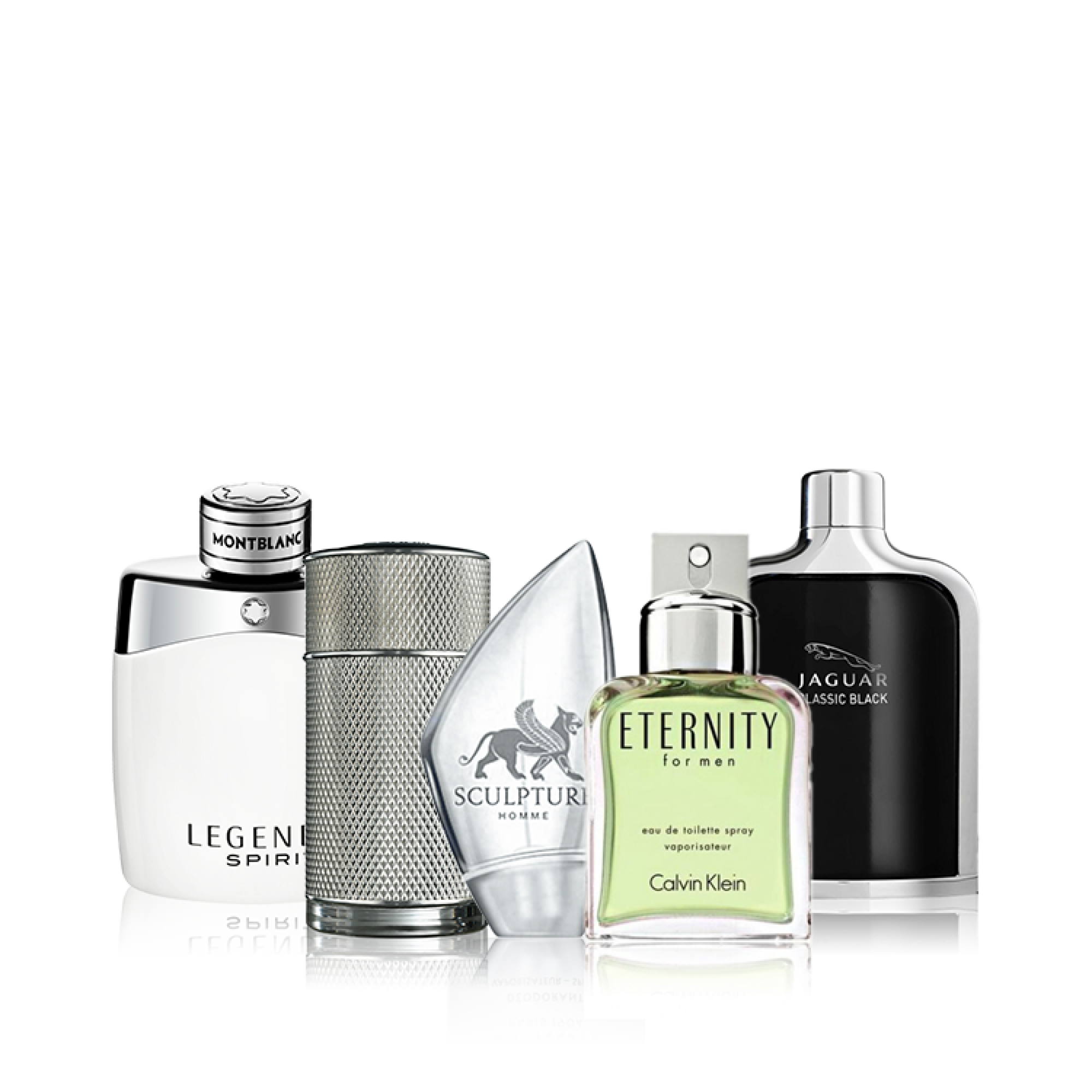 A total of 5 pieces of elegant men's perfumes