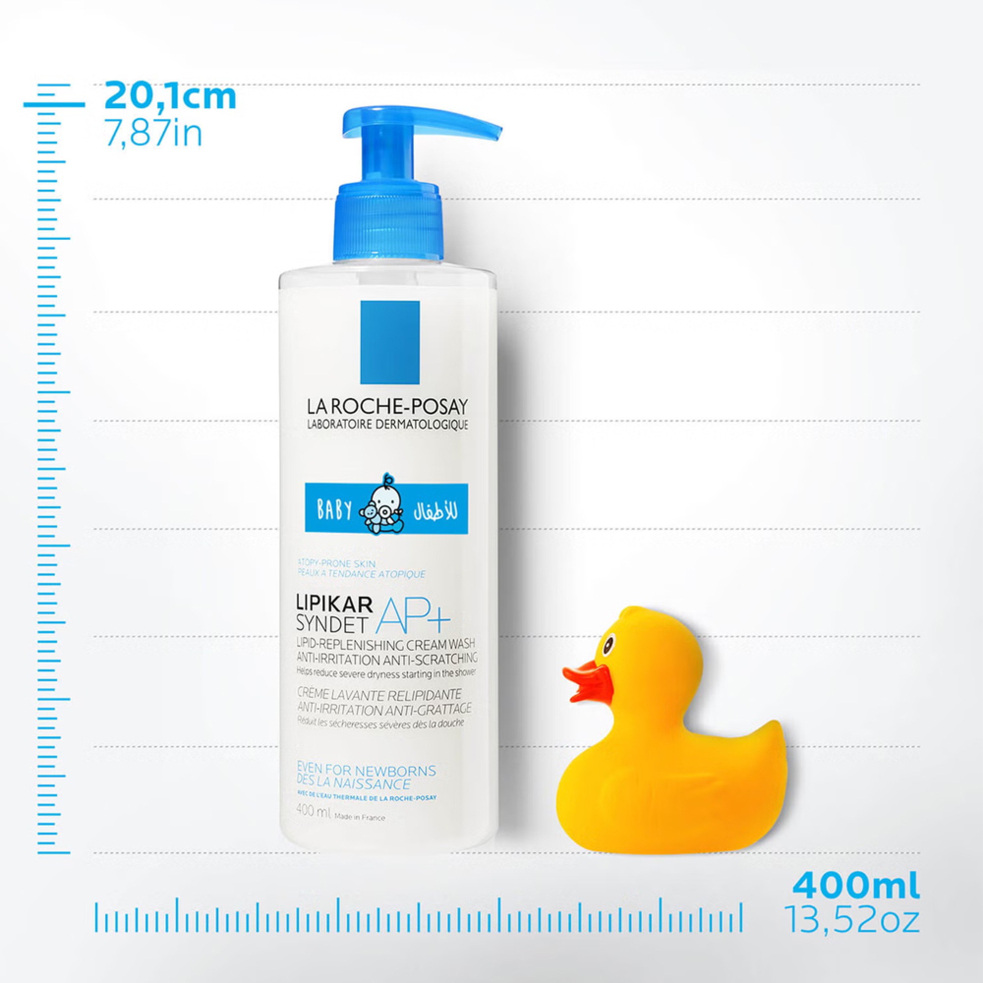 La Roche-Posay Lipikar Syndet AP+ Body Wash Shower Cream - 400ml