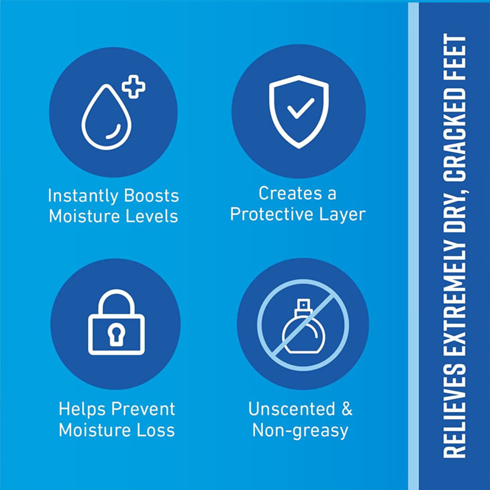 O'Keeffe's Healthy Feet Foot Cream for Extremely Dry, Cracked Feet, 2.7 ...