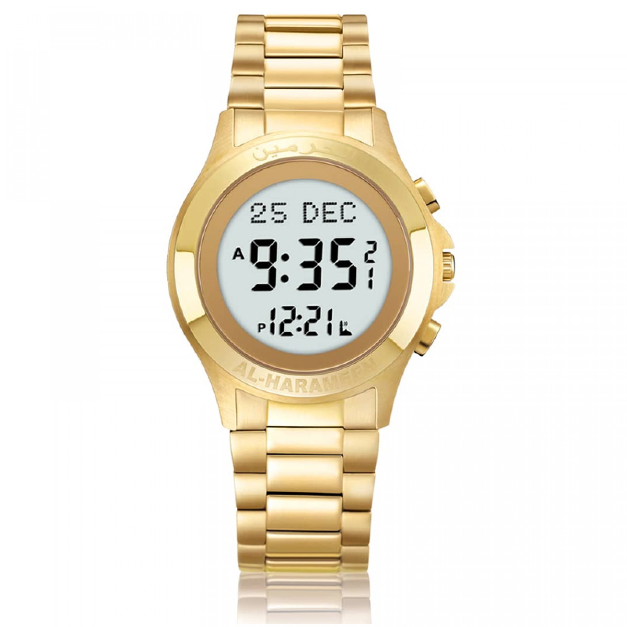 Al-Harameen Golden Watch Model HA-6372