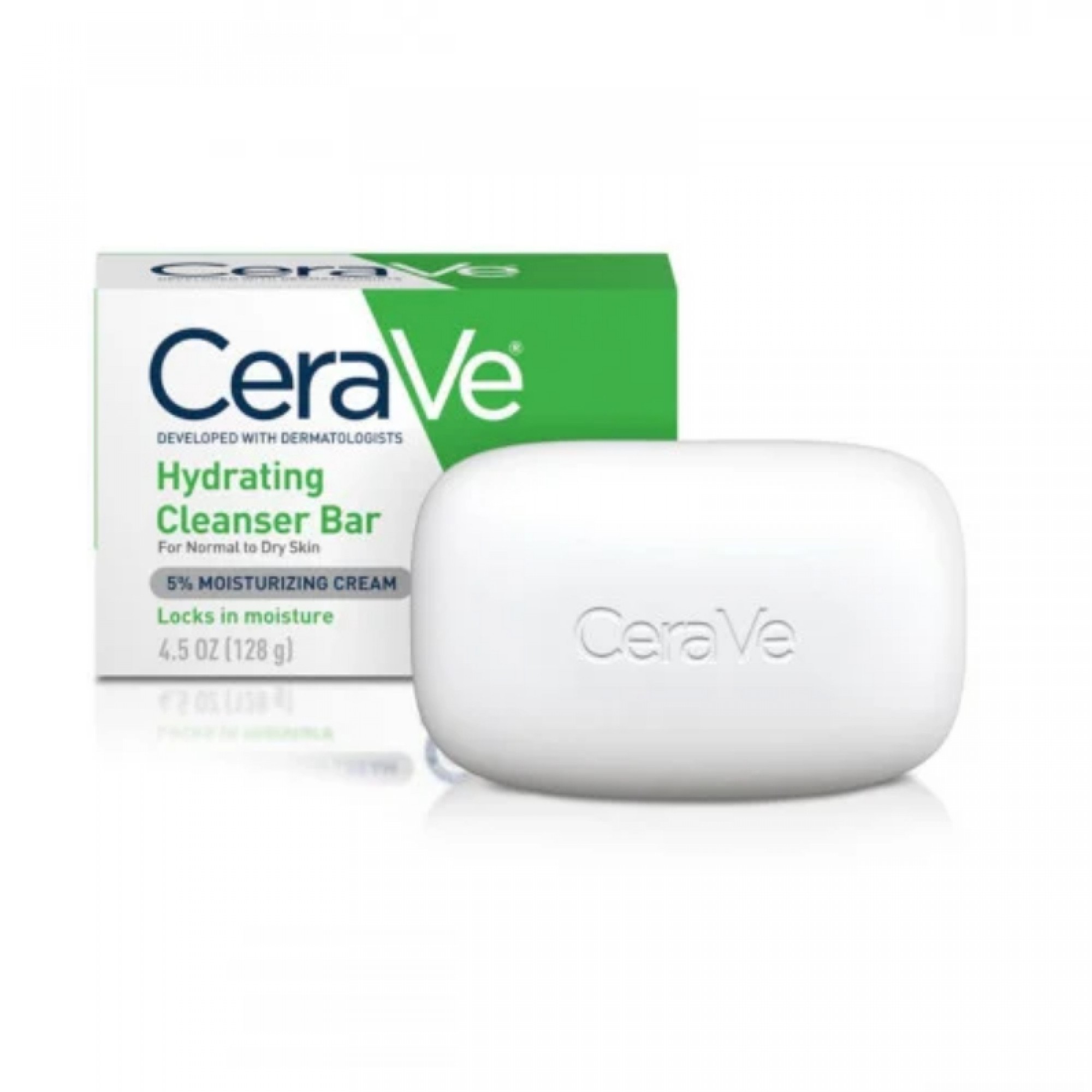 CeraVe Hydrating Cleanser Bar - Soap-Free Body and Facial Cleanser with ...