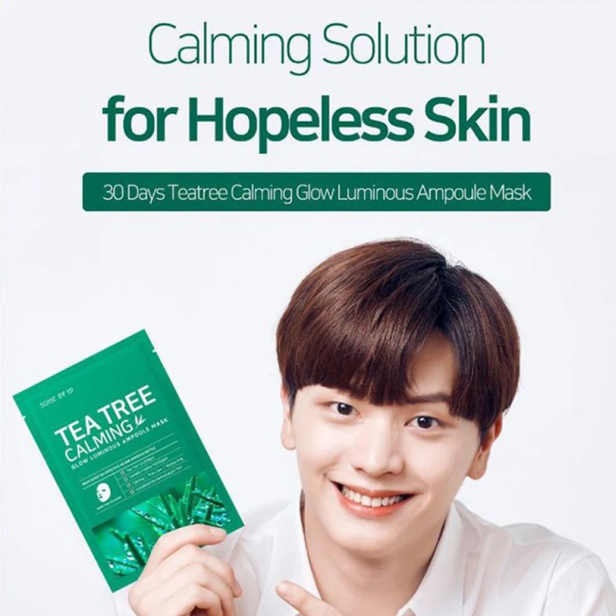 Some By Mi Mask Tea Tree Calming Glow Luminous Ampoule Mask 25 gm