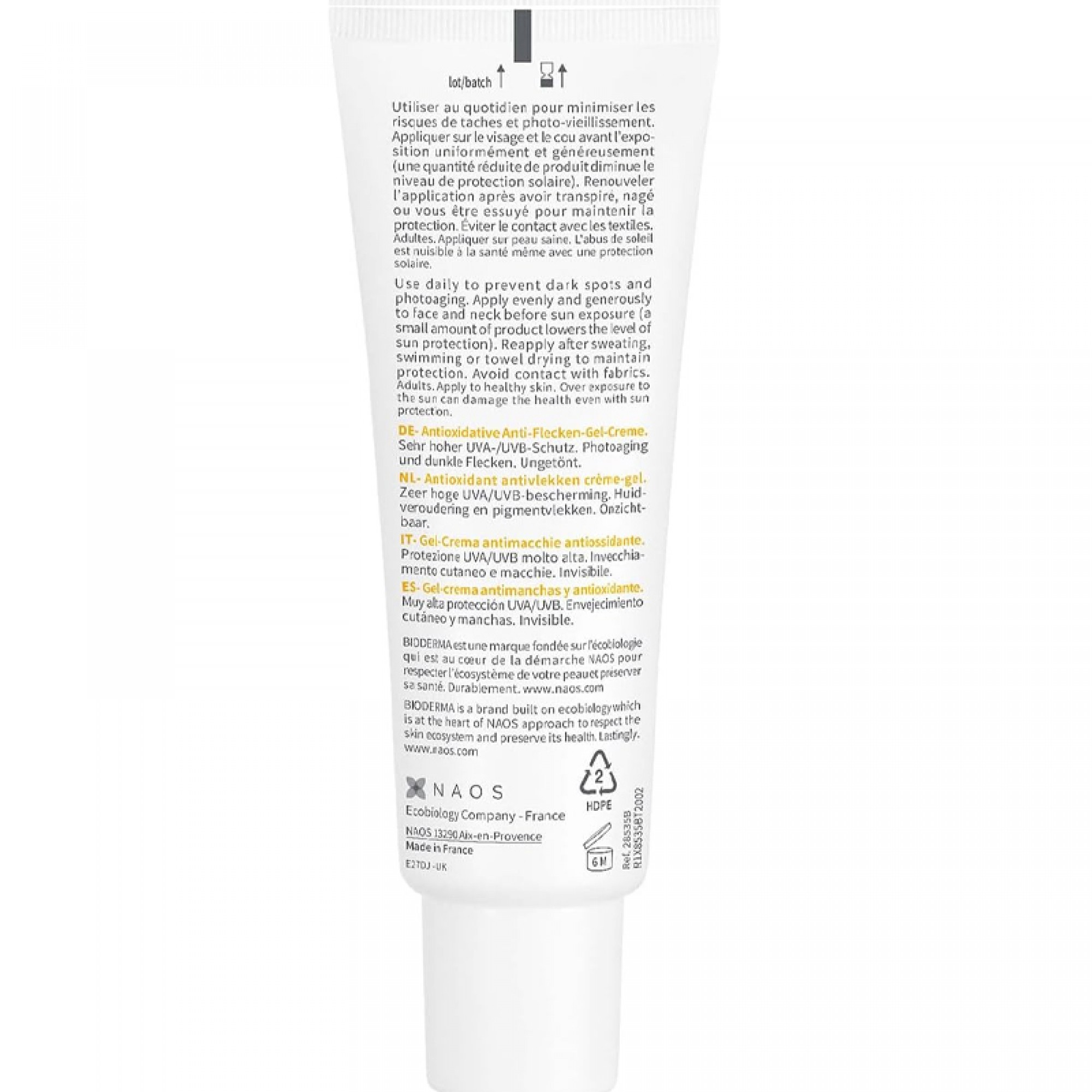 Bioderma Photoderm Spot-Age Sunscreen Cream SPF 50+ 40 ml