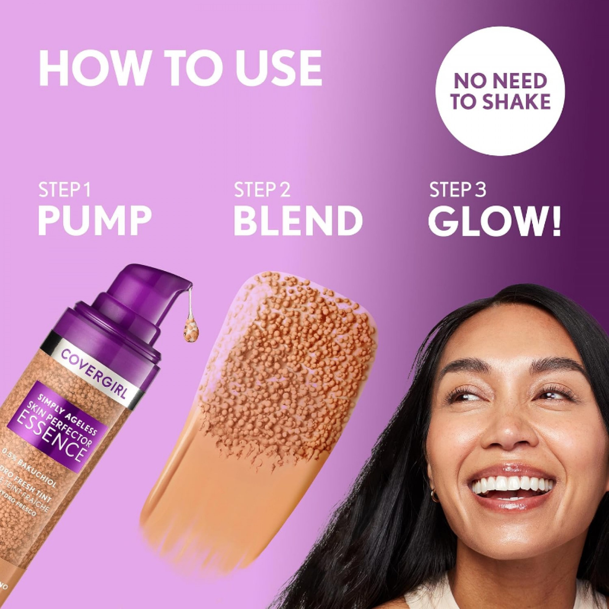 Covergirl Simply Ageless Skin Perfector Essence 20 Light - 30ml