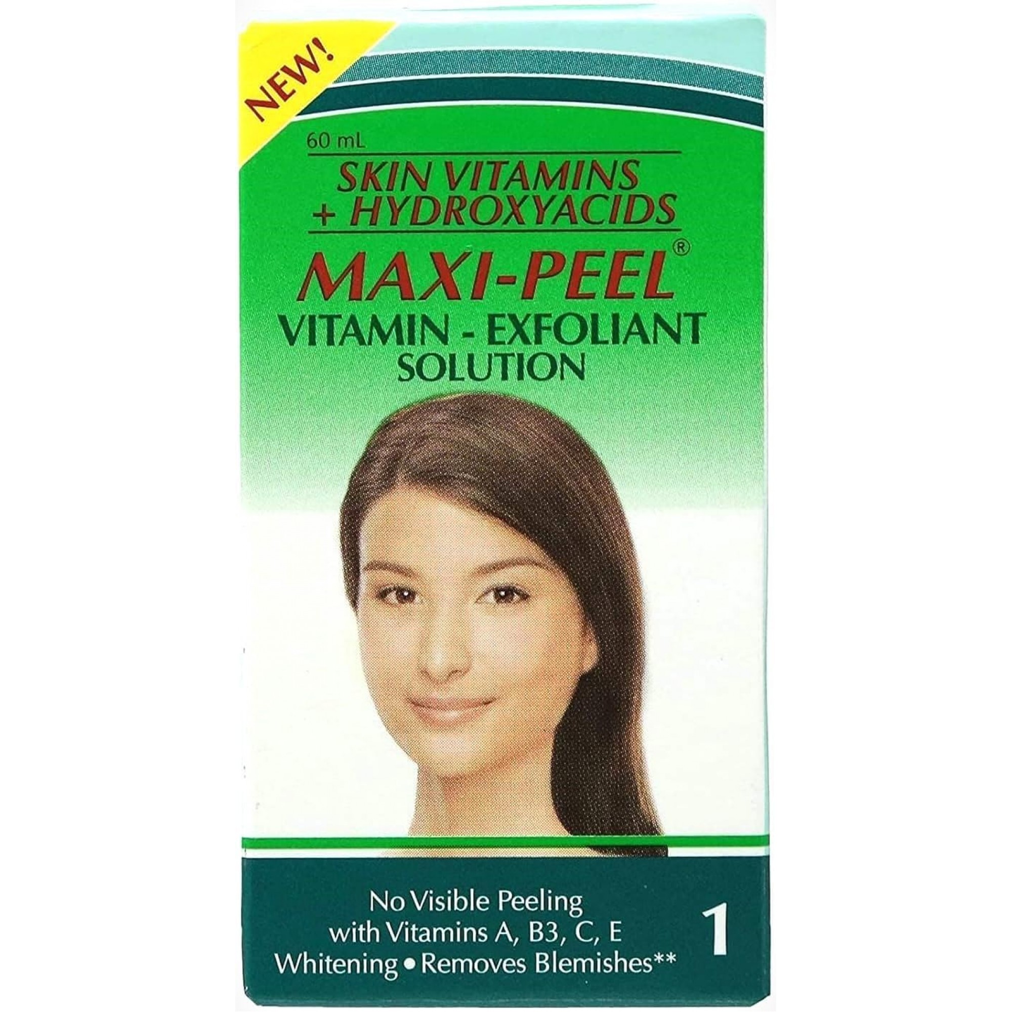 Maxi-Peel Exfoliant Anti-Acne Depigmenting Agent Solution 1, 60 ml