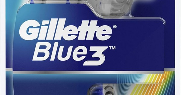 Gillette Blue 3 Comfort Men's Razor Blades - 3 Pieces